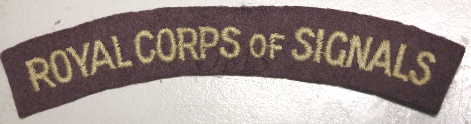 Shoulder flash Royal Corps of Signals