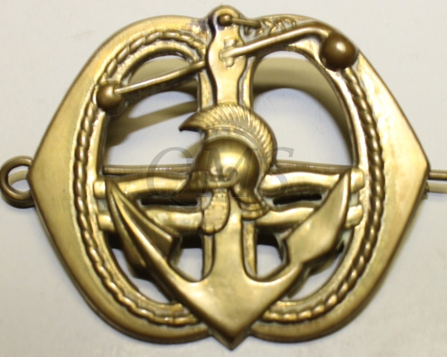 Baret embleem Pontonniers (oude slag)