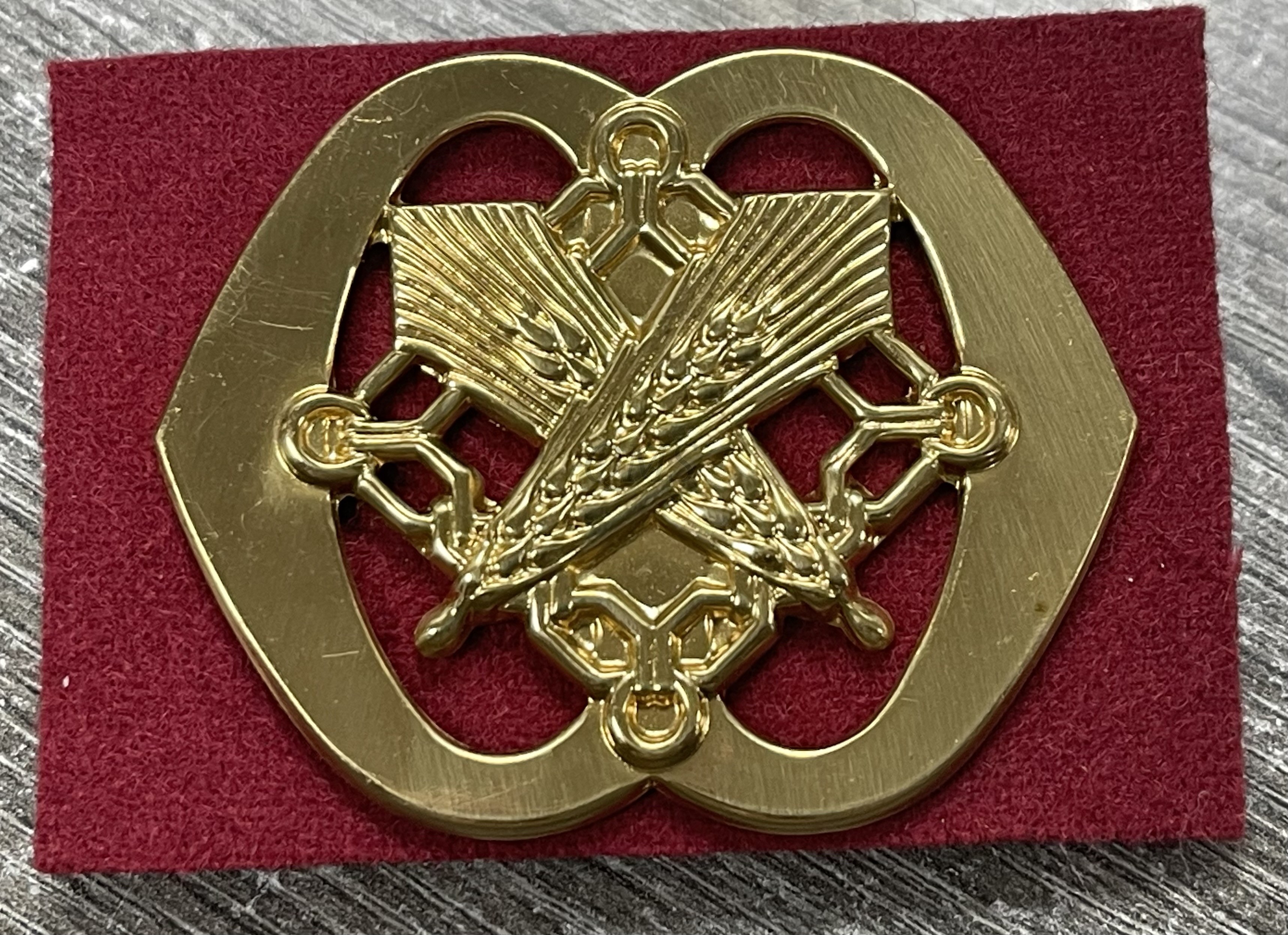 Baret embleem Intendance