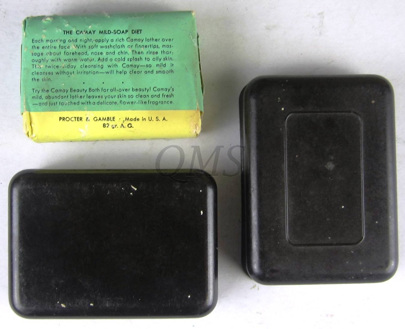 US Army soap box with period correct commercial soap