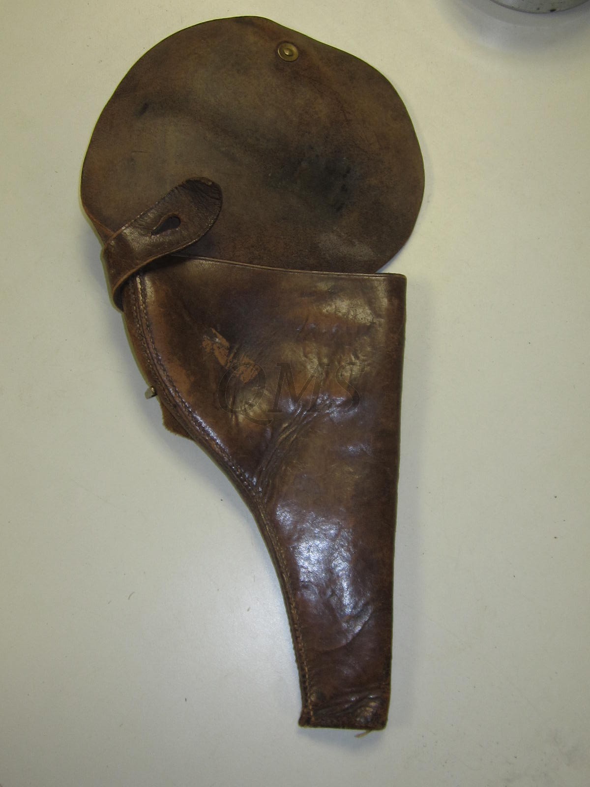 British WWI WWII .455 Webley Revolver Leather Holster