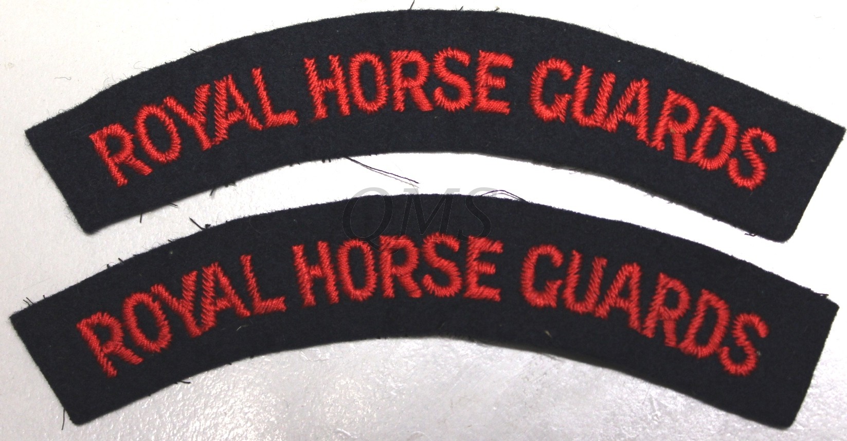 Shoulder flashes Royal Regiment of Horse Guards (The Blues) (RHG)