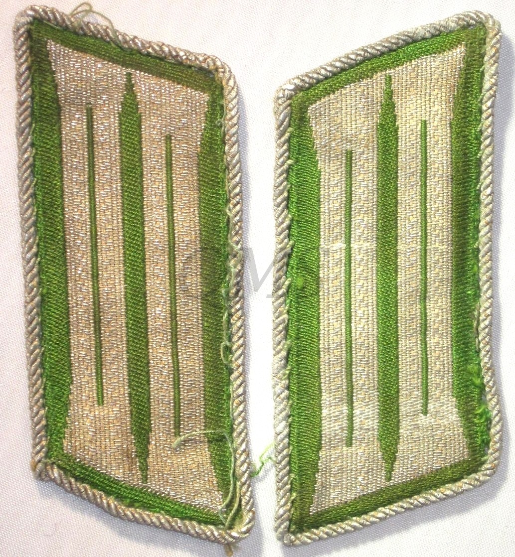 Kragenspiegel Manschaft Polizei (WW2 Police enlisted ranks collar tabs)