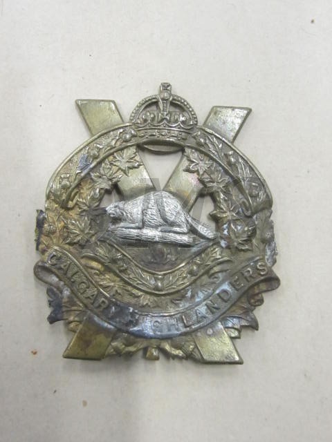 Cap badge Calgary Highlanders