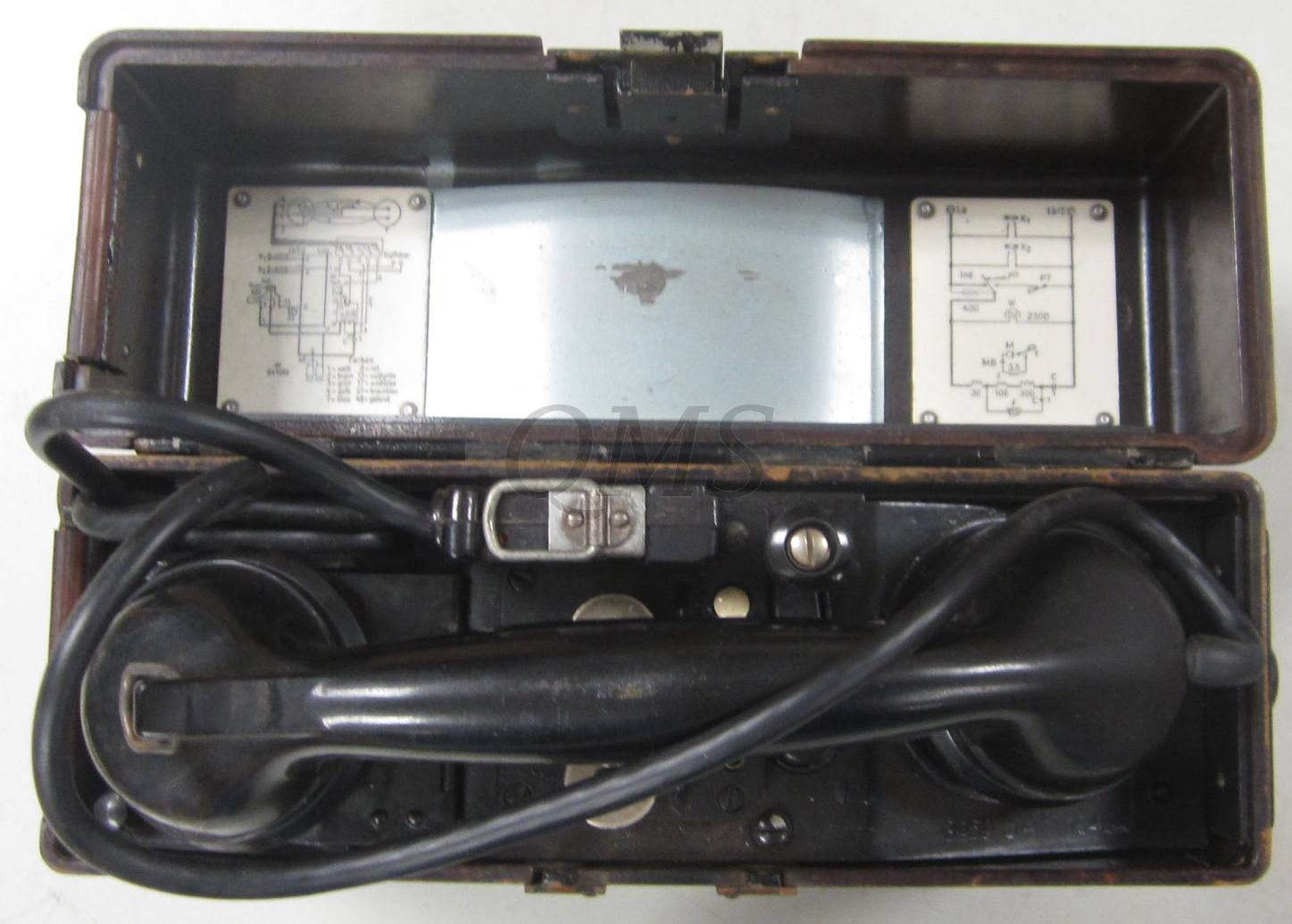 Feldfernsprecher 33 (Wehrmacht FF33 Field Telephone)