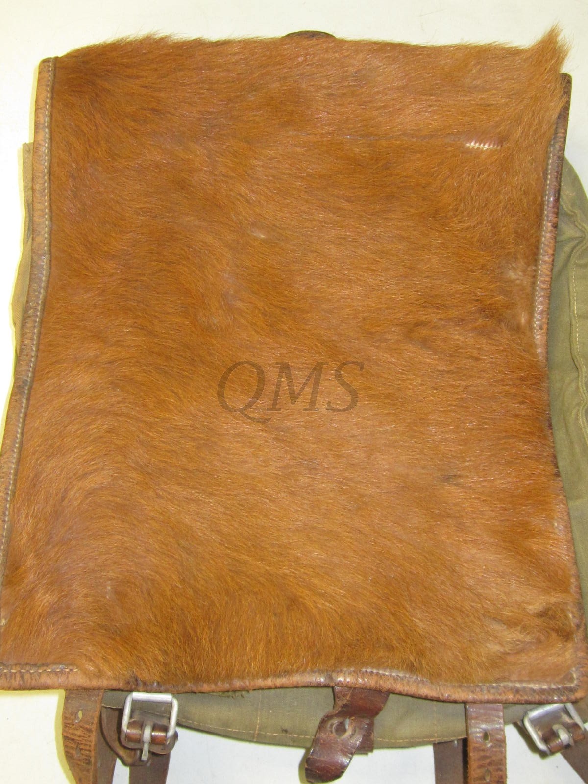 Wehrmacht 'Affe' Backpack M1934 with fur flap (Tornister 34).