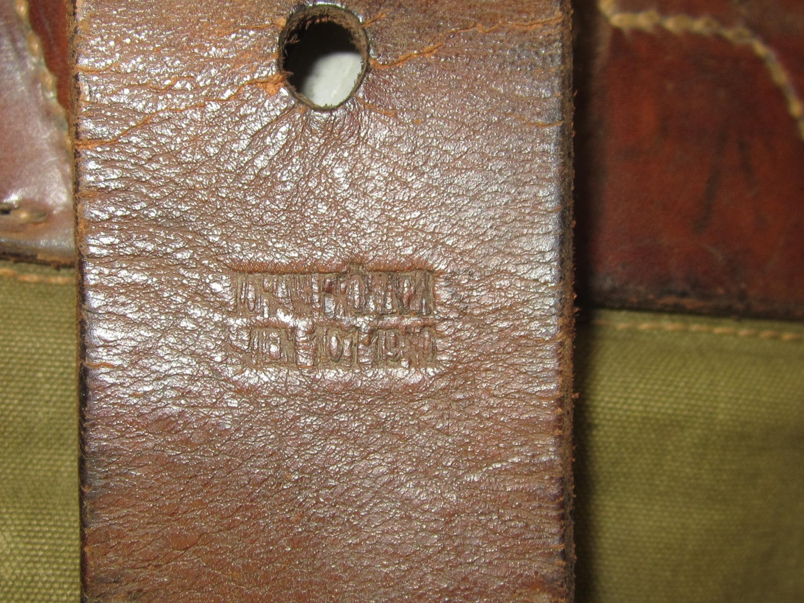 Wehrmacht 'Affe' Backpack M1934 with fur flap (Tornister 34).