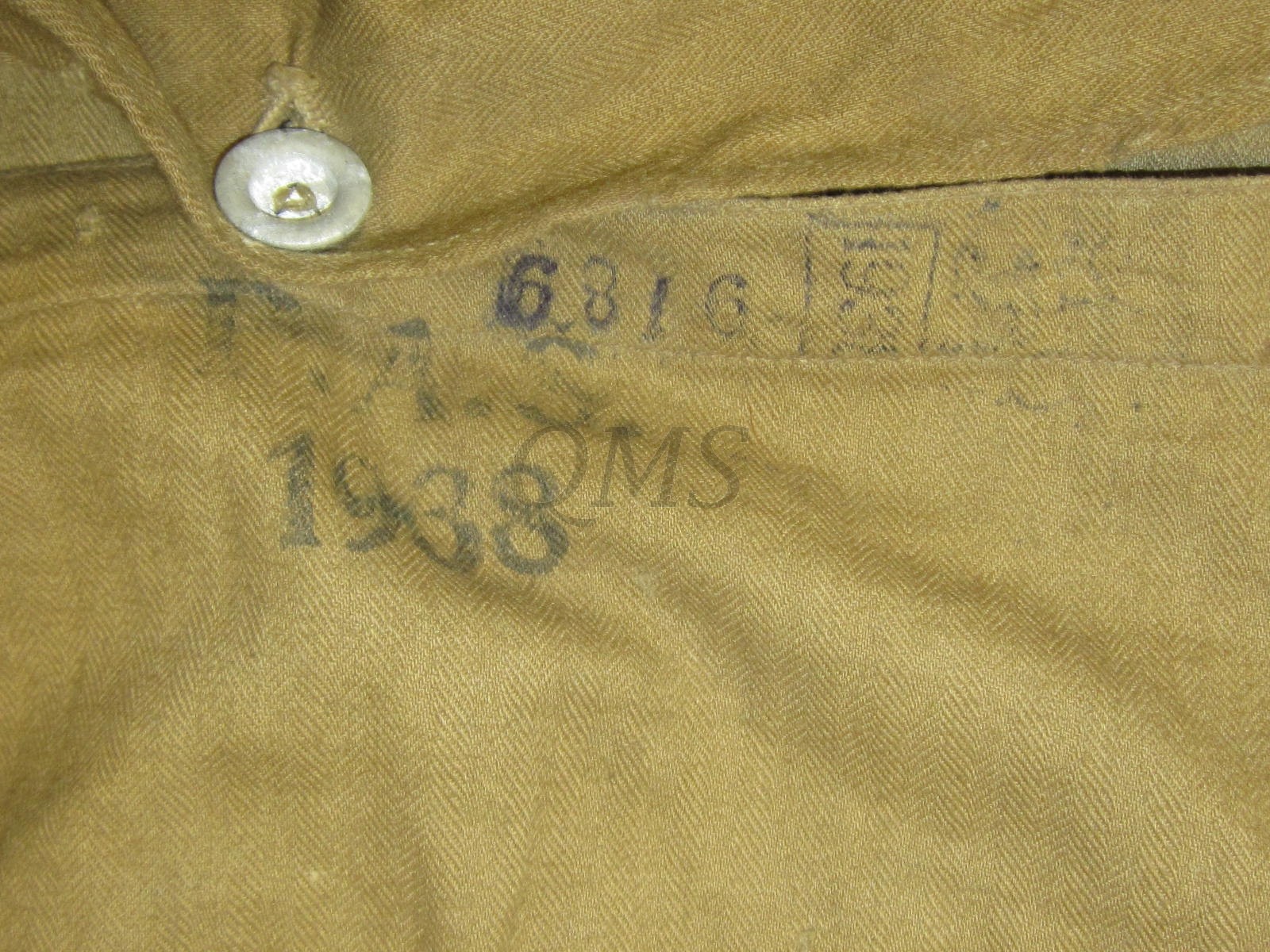 Wehrmacht 'Affe' Backpack M1934 with fur flap (Tornister 34).
