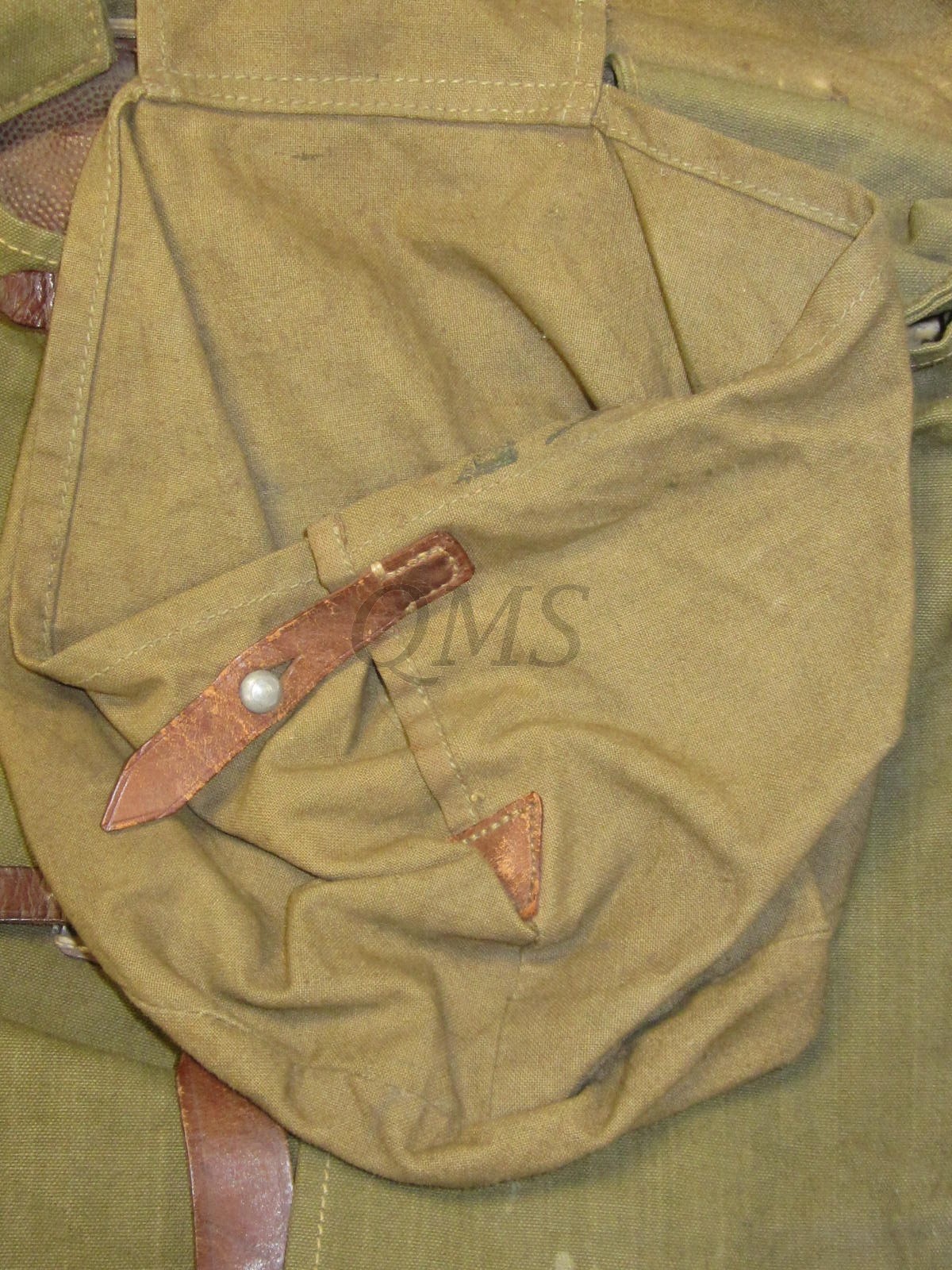 Wehrmacht 'Affe' Backpack M1934 with fur flap (Tornister 34).