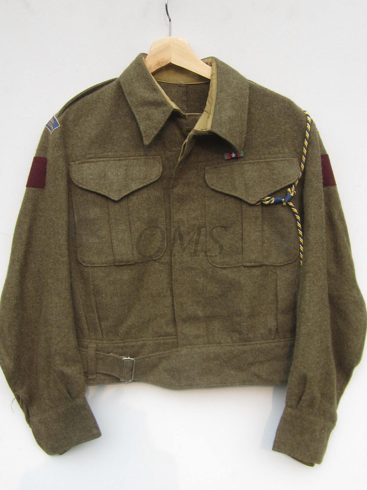 Battledress jas 1943 RCASC 5e Divisie (Battledress blouse 1943 RCASC ...