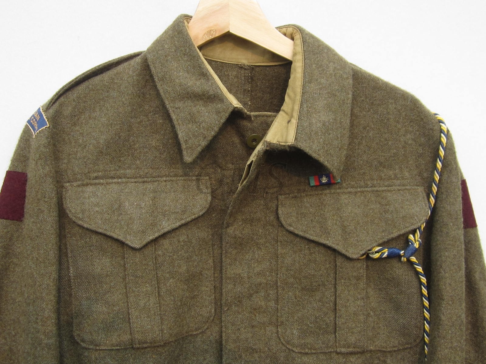 Battledress jas 1943 RCASC 5e Divisie (Battledress blouse 1943 RCASC ...