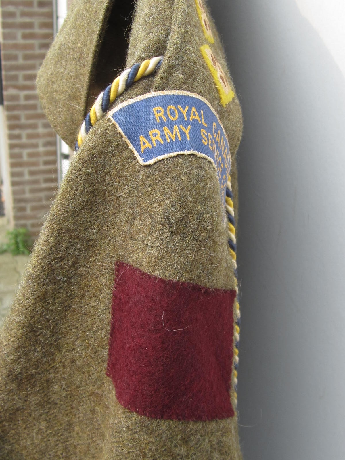 Battledress jas 1943 RCASC 5e Divisie (Battledress blouse 1943 RCASC ...