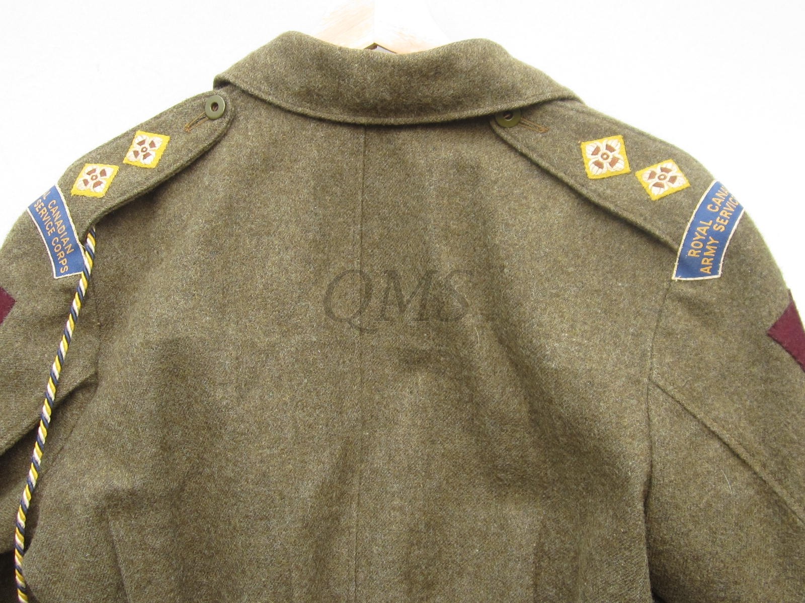 Battledress jas 1943 RCASC 5e Divisie (Battledress blouse 1943 RCASC ...