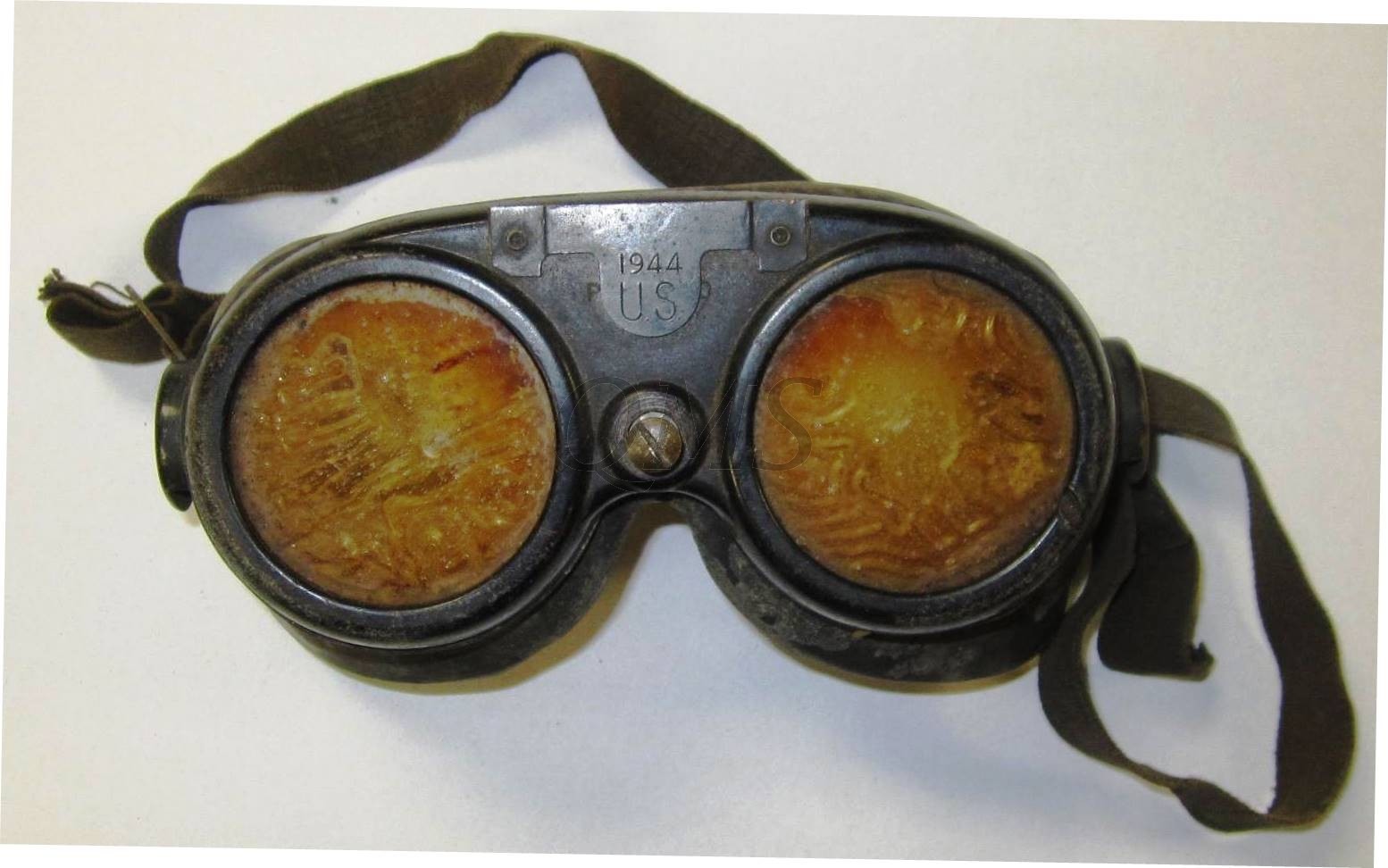USAAF Polaroid Goggles in metal box (Goggle Variable Density).