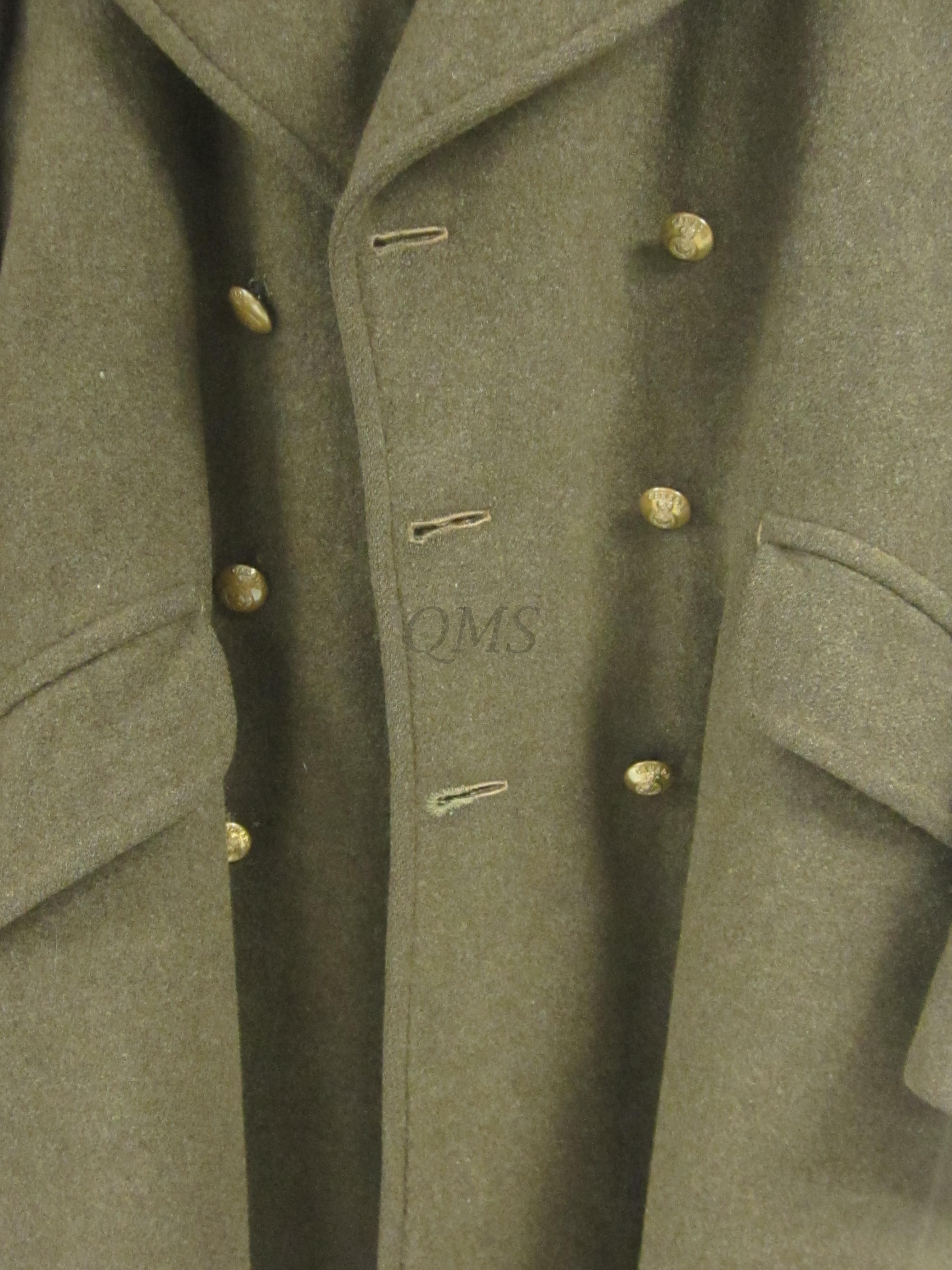 Greatcoat WW2 EM/NCO wool Canada 1944