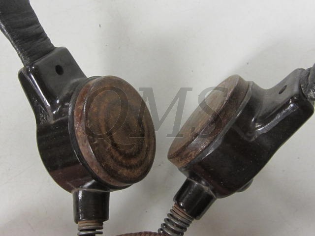 WW2 German Wehrmacht Panzer`s 1943 Headphones Dfh b 43 and Throat ...