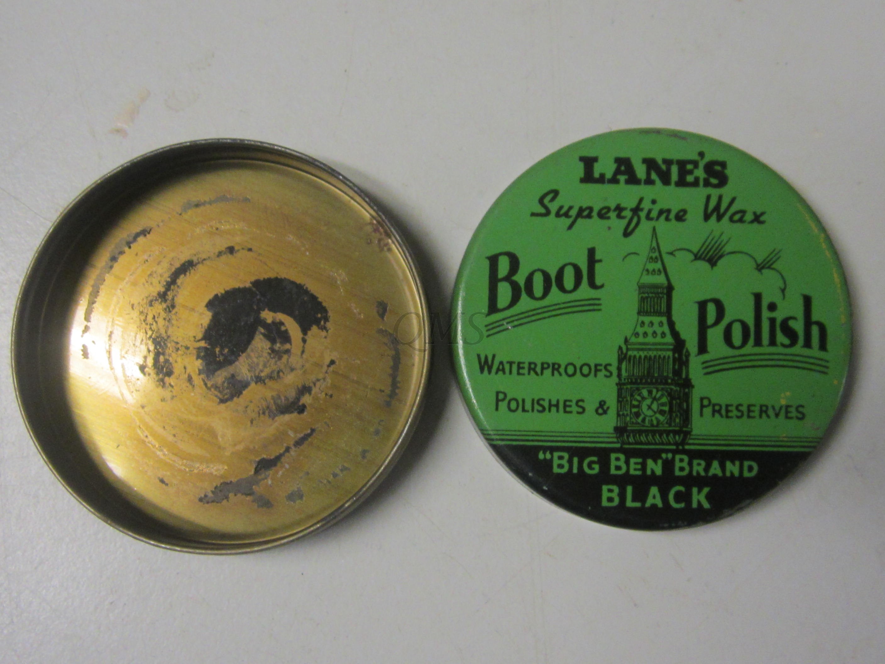 Tin Lane's Boot polish