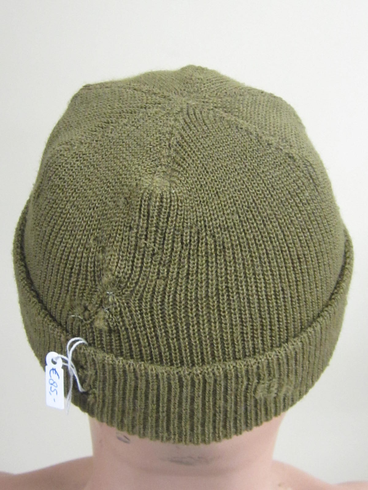 Cap, Wool, Knit, M1941"Beanie cap"