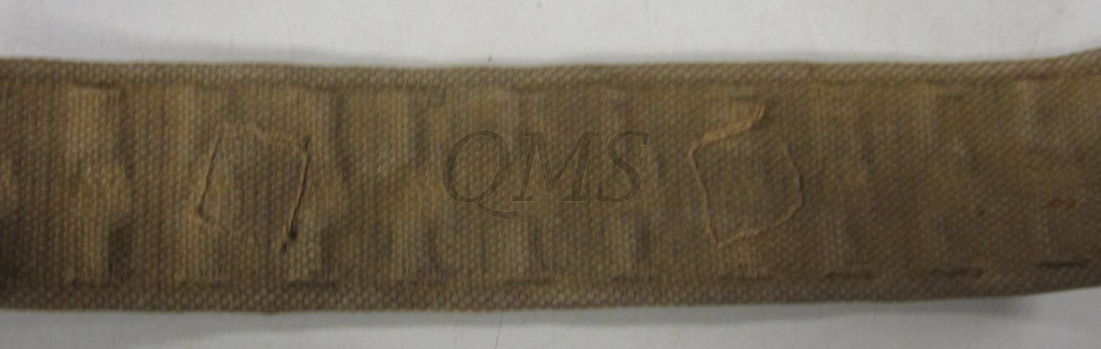 Koppel P37 webbing Canada WW2 (Belt webbing P37 Canada WW2)