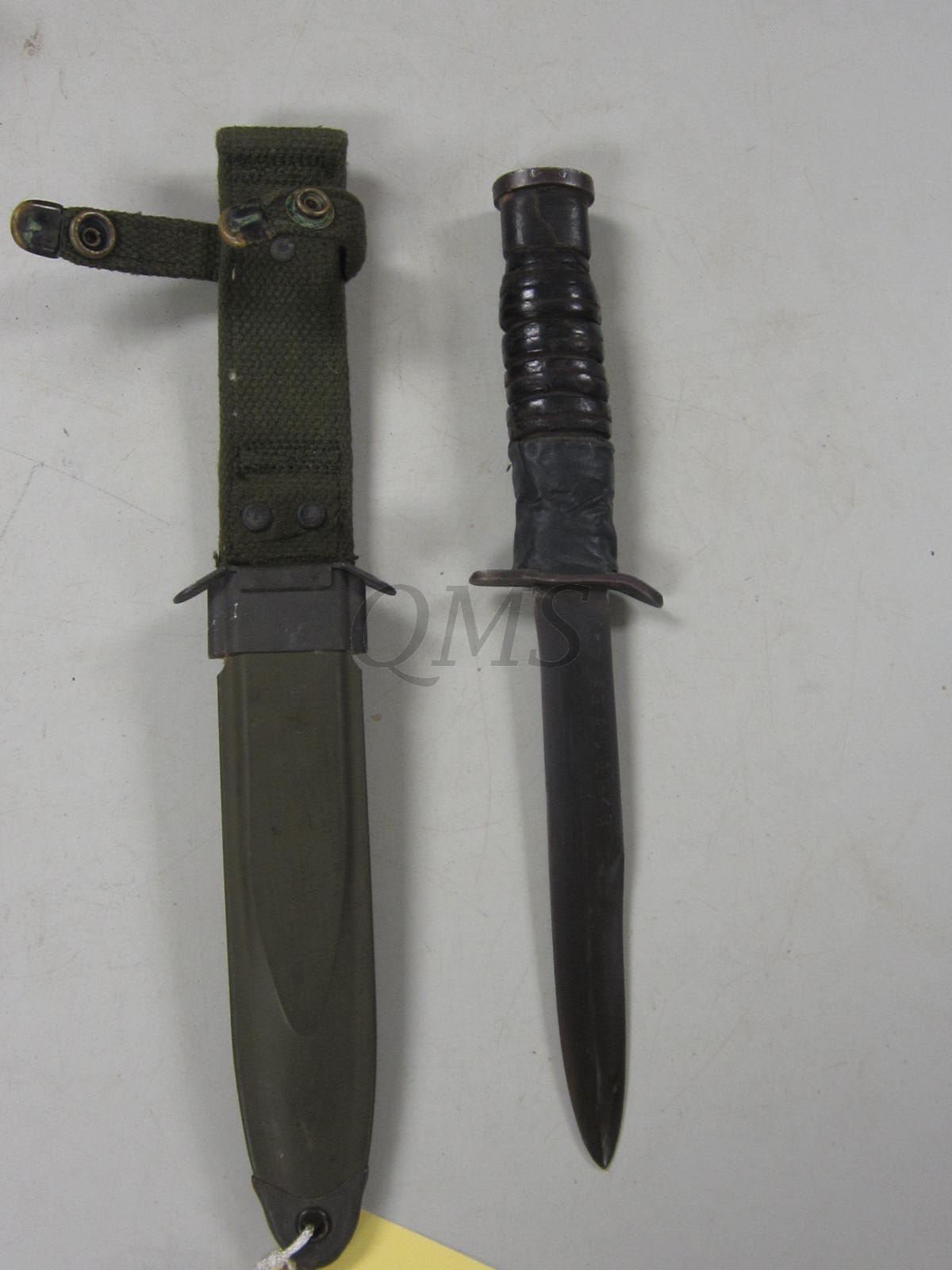 U.S. M3 PAL Fighting Knife and US M8A1 Scabbard