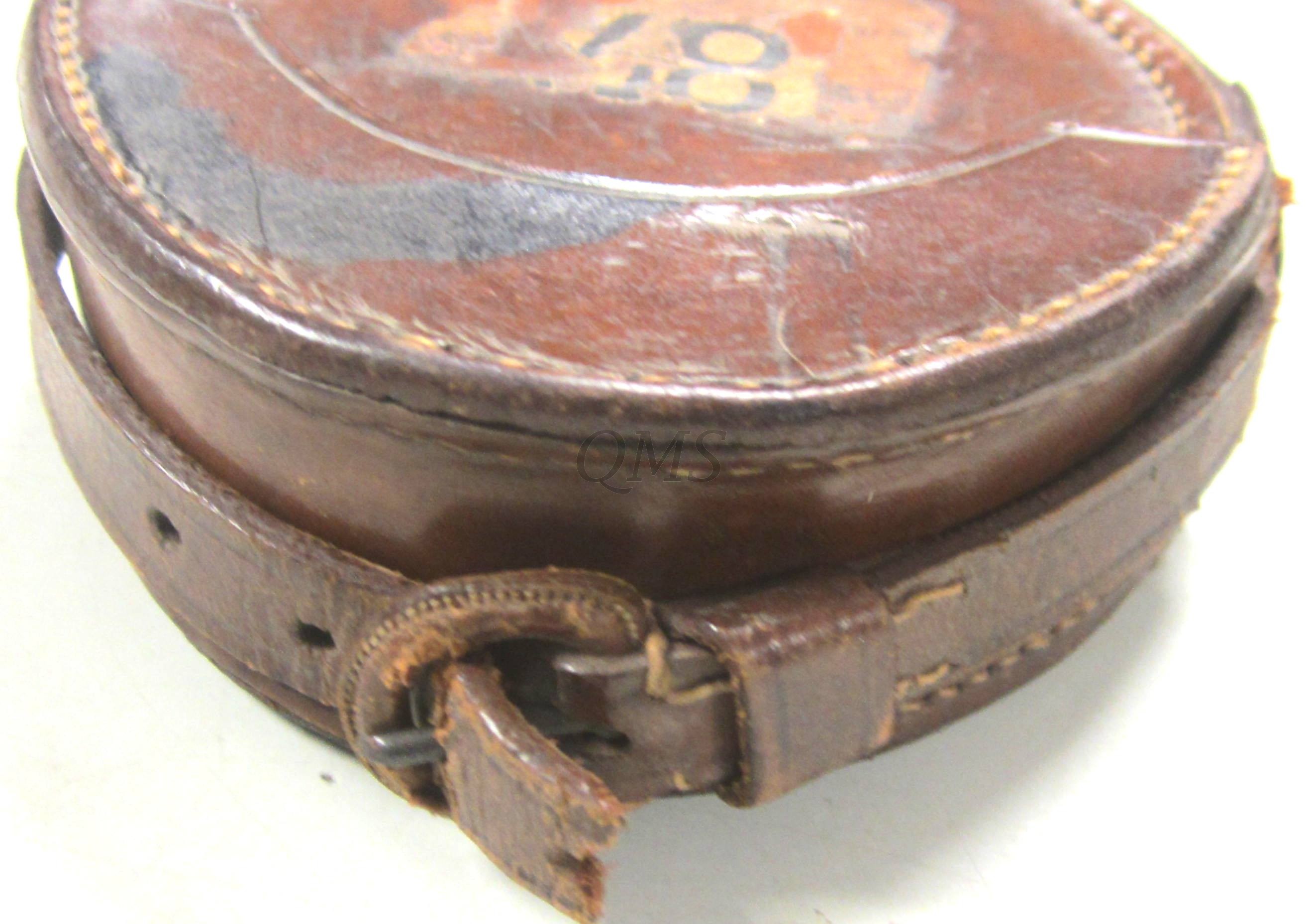 Boer War / WW1 period 1887 dated Prismatic leather compass pouch