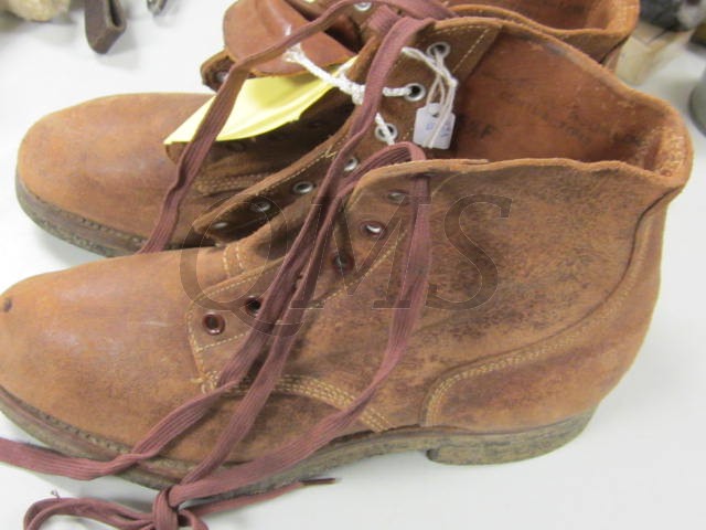 US ARMY WW2 TYPE-3 ROUGH OUT BOOTS