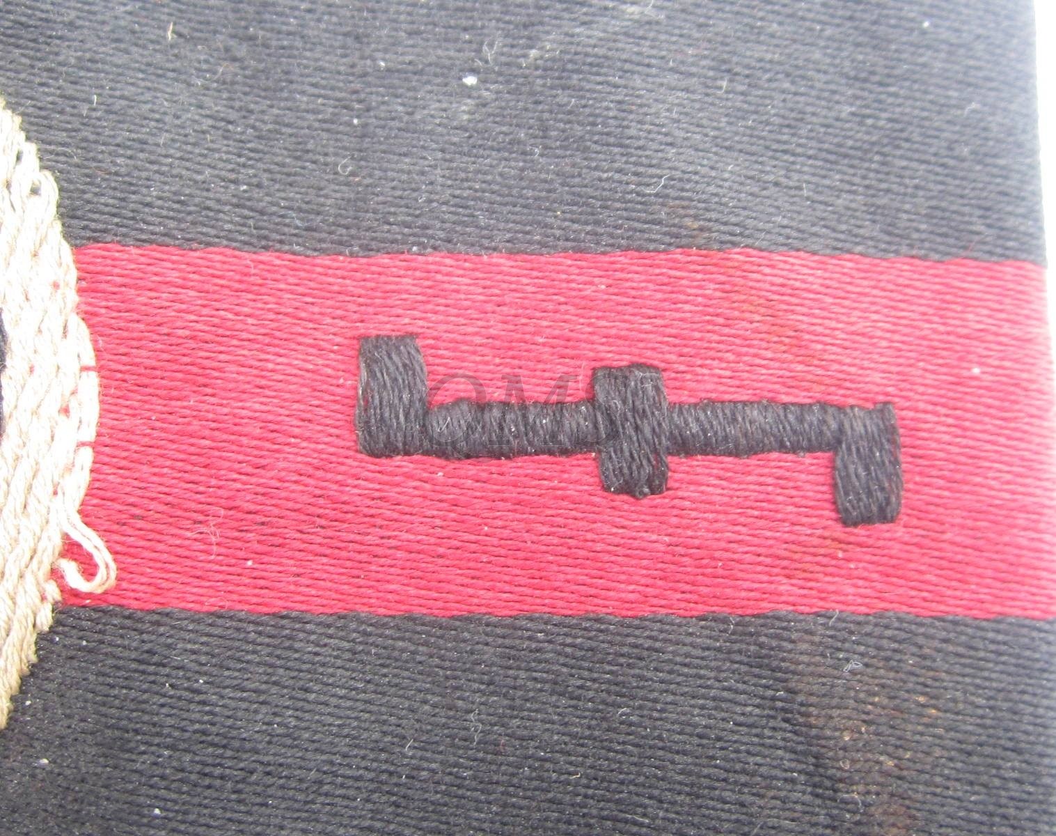 Brassard of the Freikorps Wehrwolf 1920s