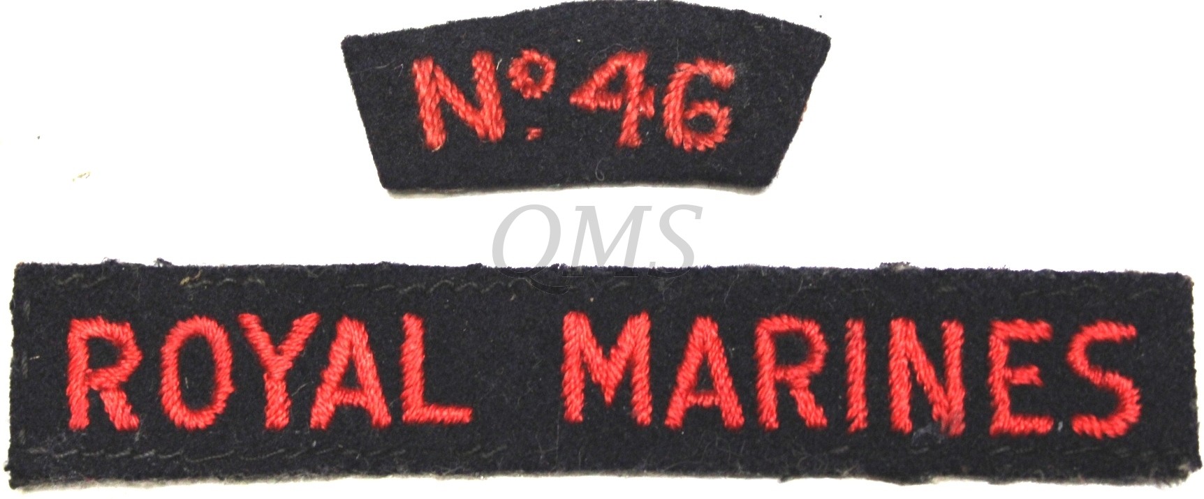 Shoulder flash no 46 Royal Marines