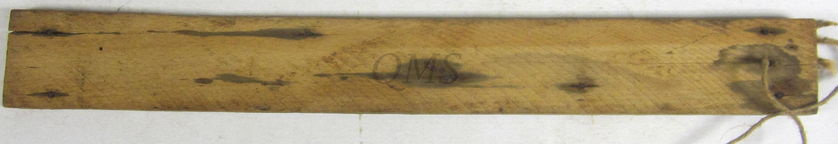 Sign wood Vor Nasse schutzen