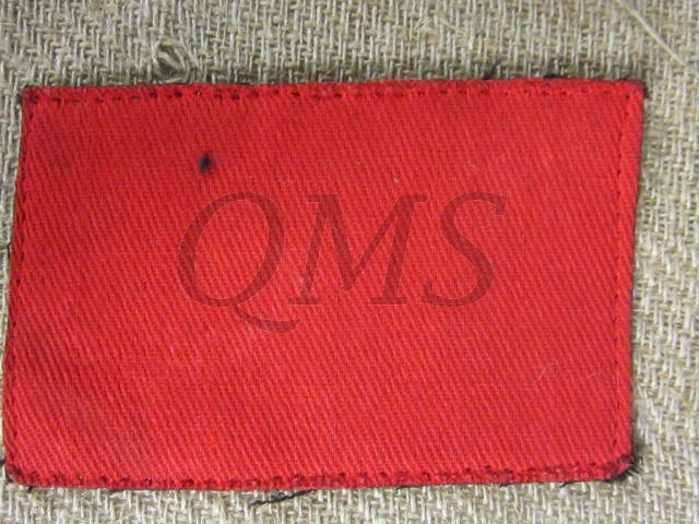 Shoulder patch 1st Canadian Division, canvas