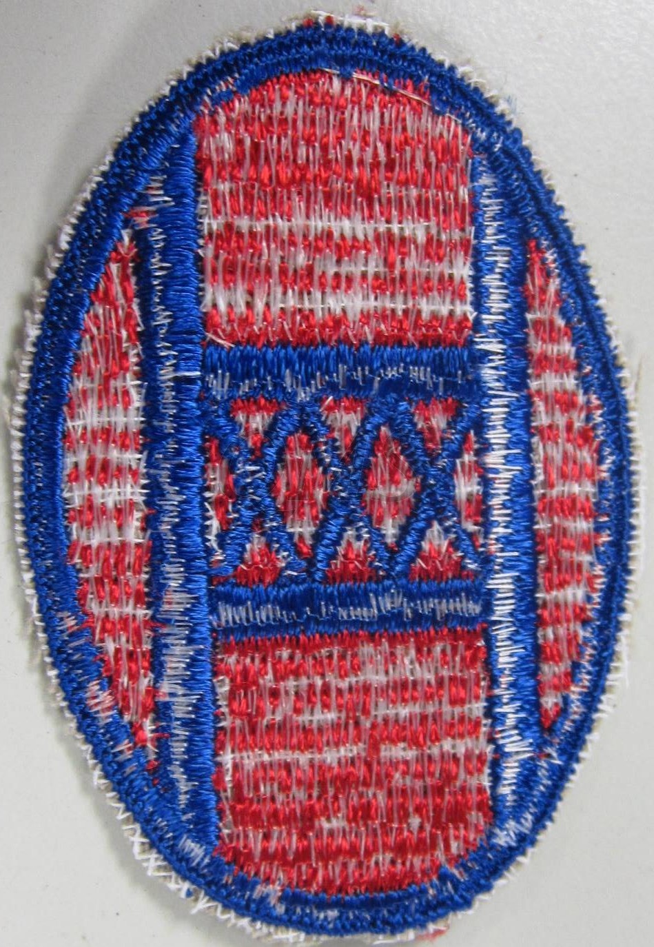 Mouwembleem 30th Infantry Division (Sleeve patch 30th Infantry Division)