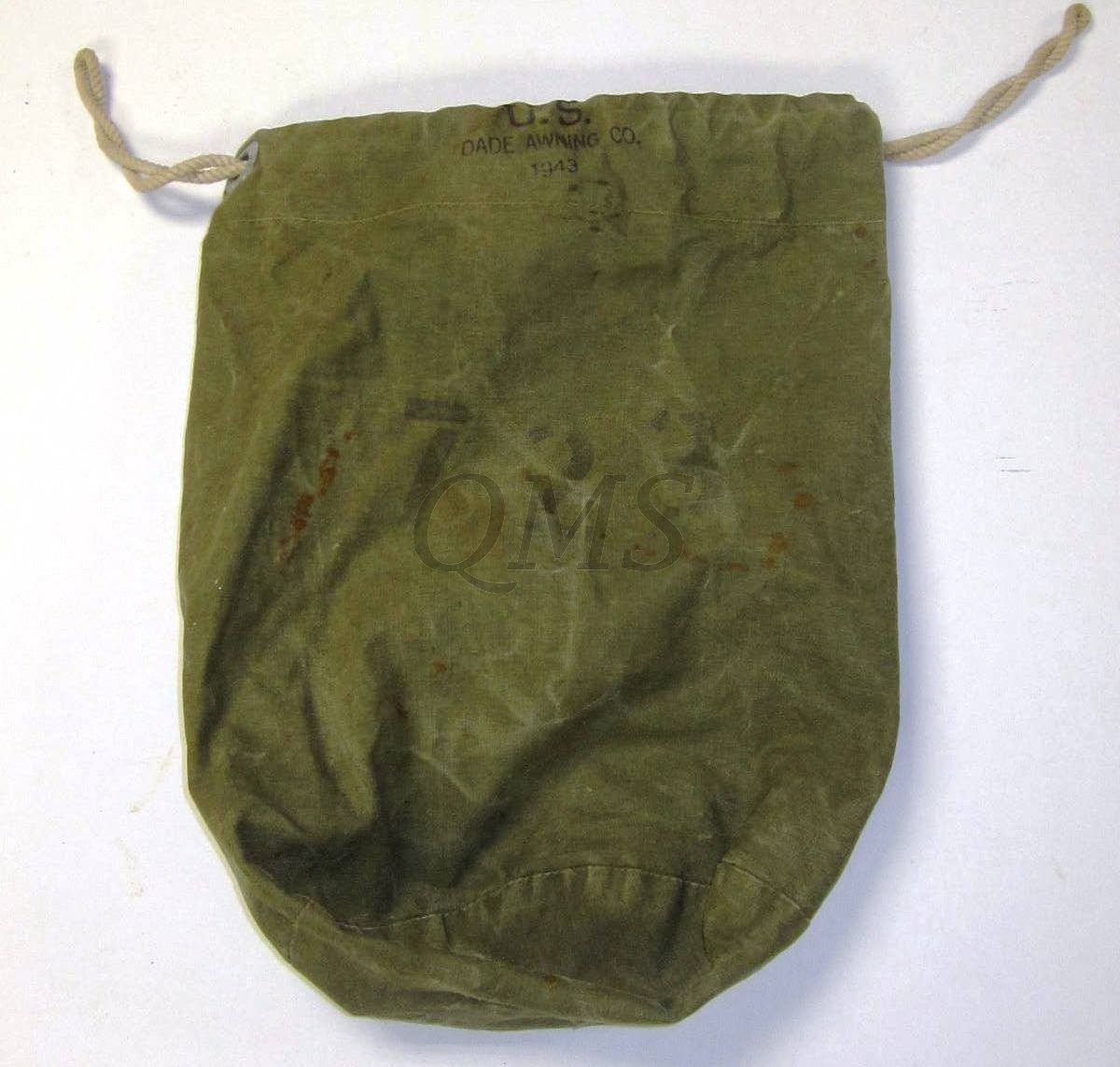 WW2 US Army personal effects bag