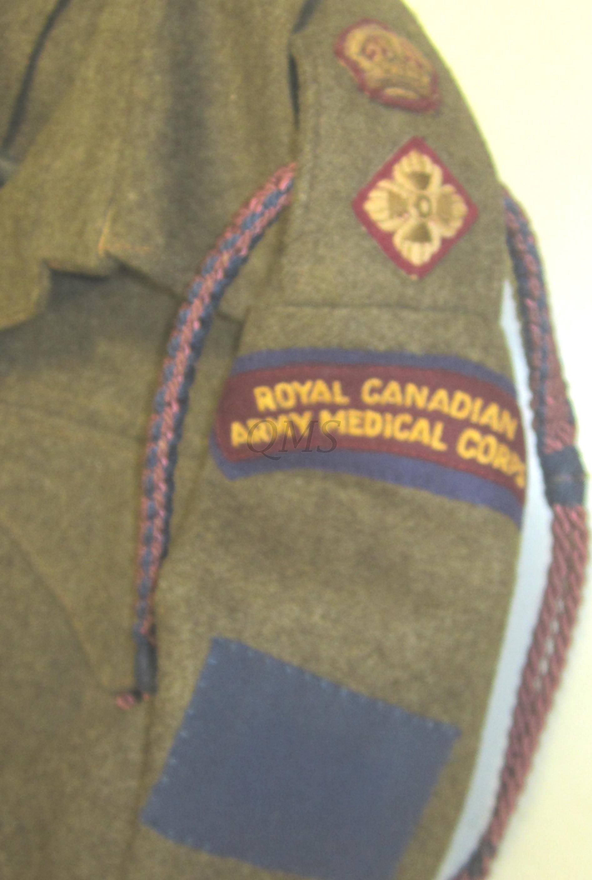 Battle dress jas P40 RCAMC officier 1944 (Battle dress 1944 officer P40 ...