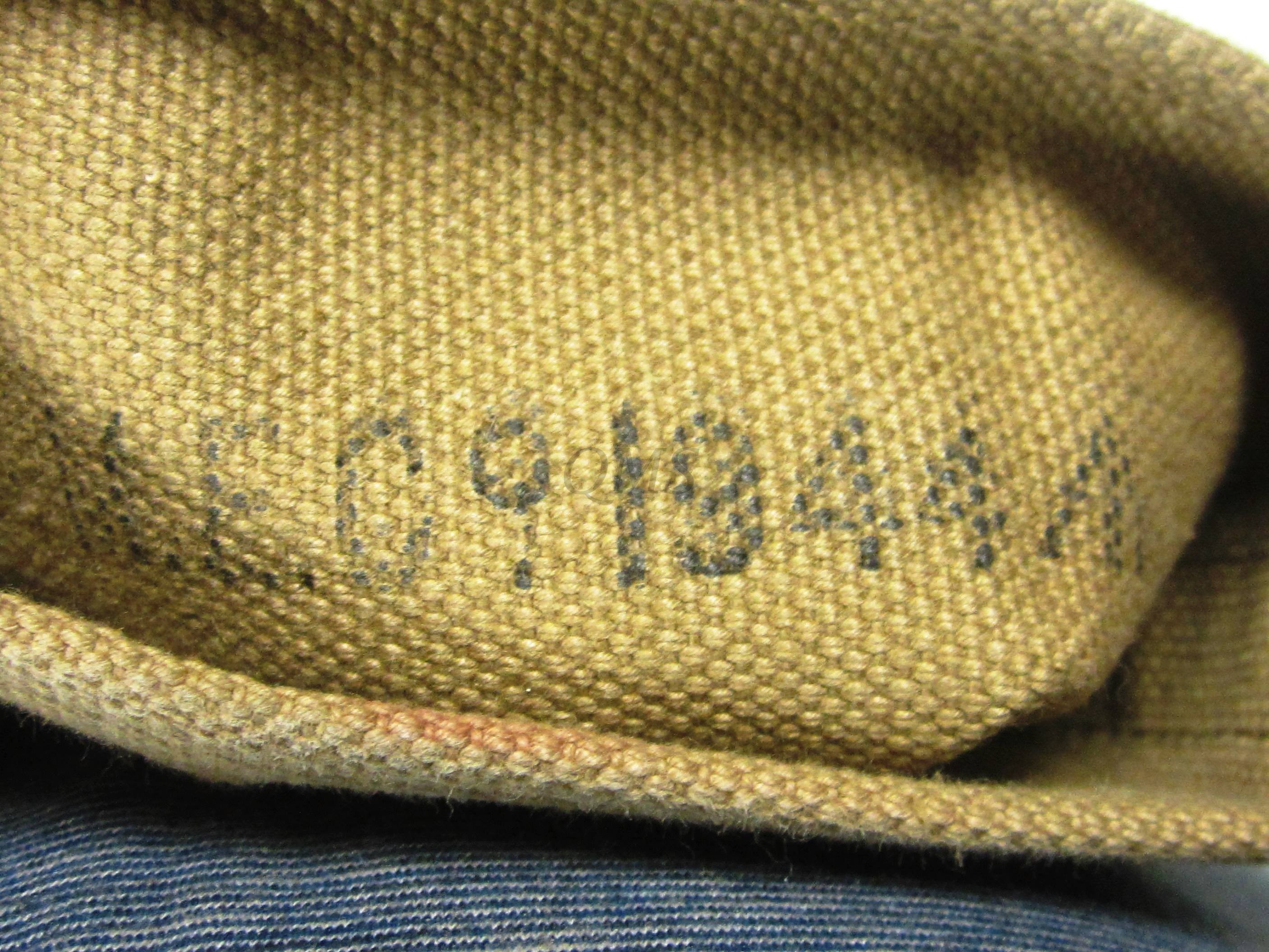 P37 WWII canvas canteen cover