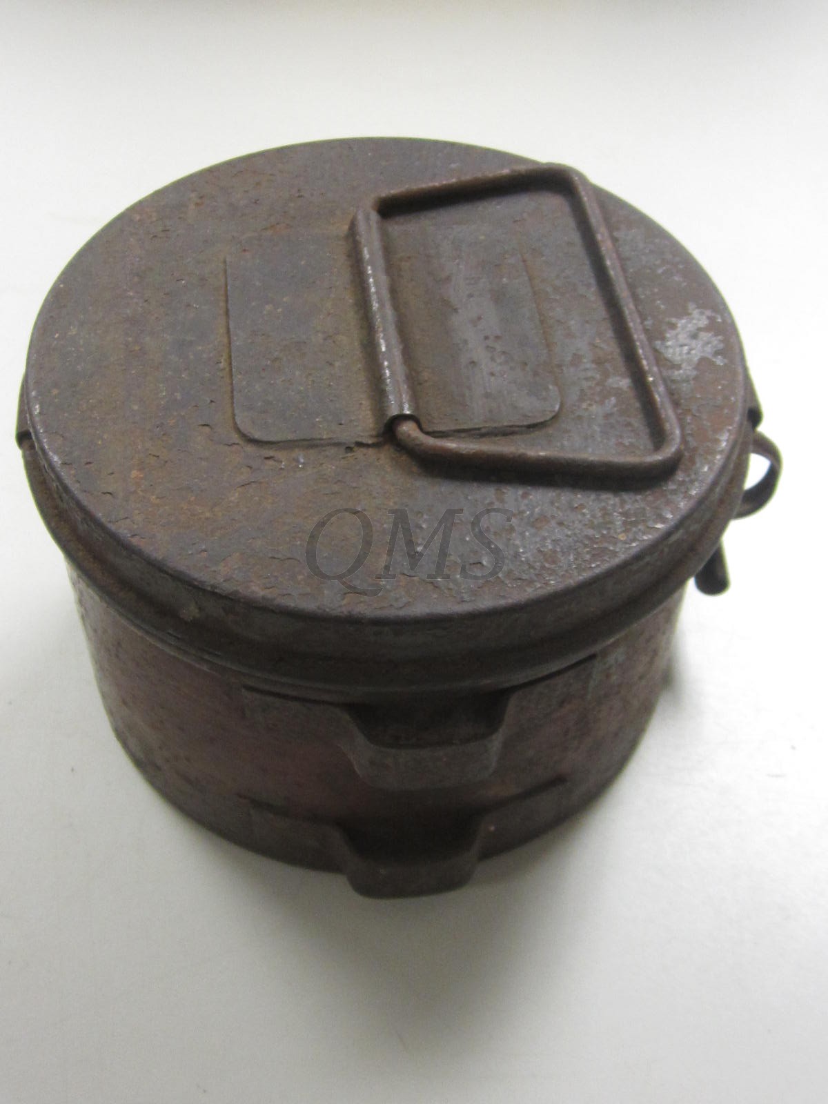 Fett dose kavalerie (German cavalry wagon grease pot) - WO2 Uitrusting ...