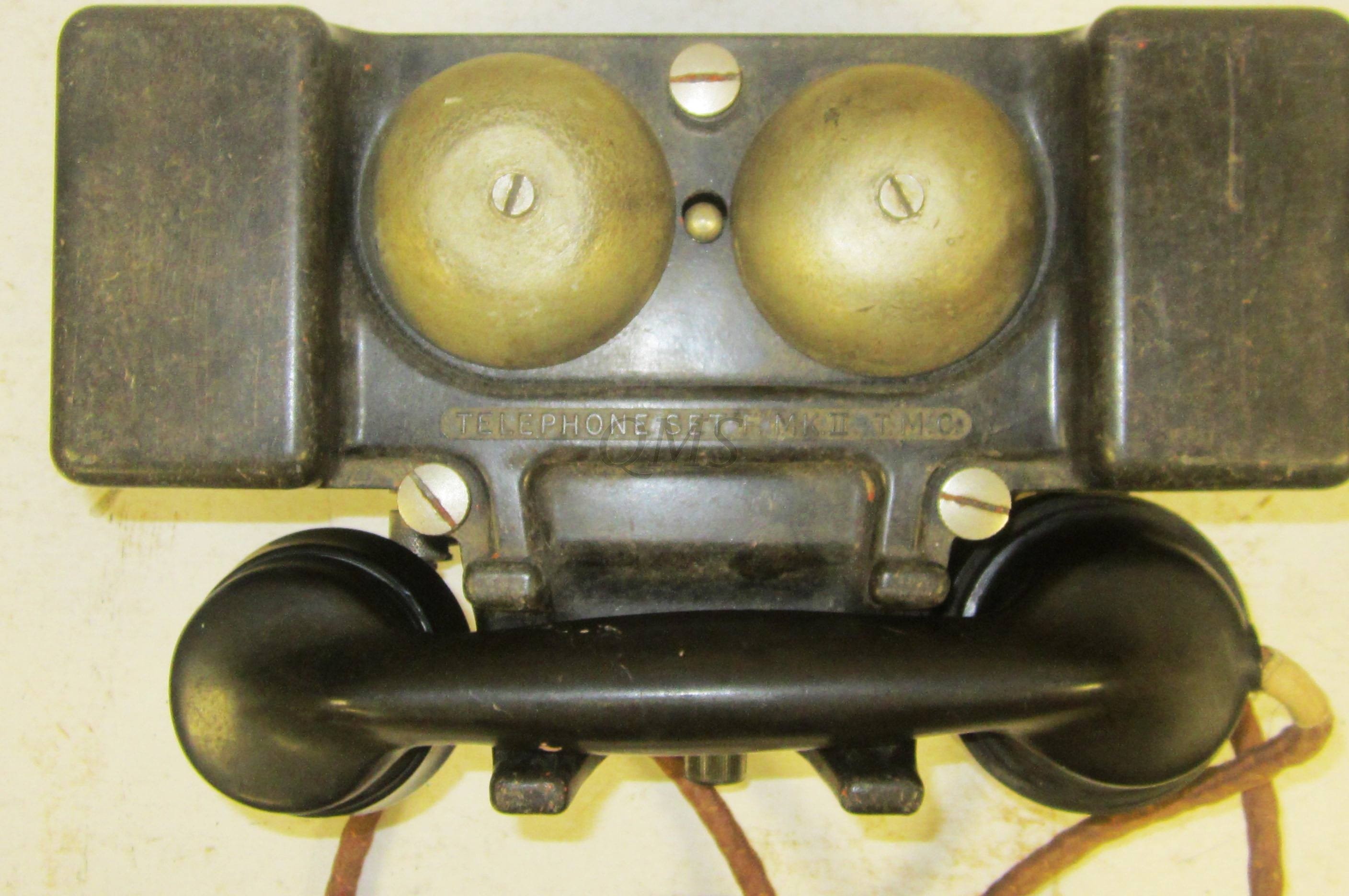 Original British WWII Field Telephones (Pair) Type F MK2