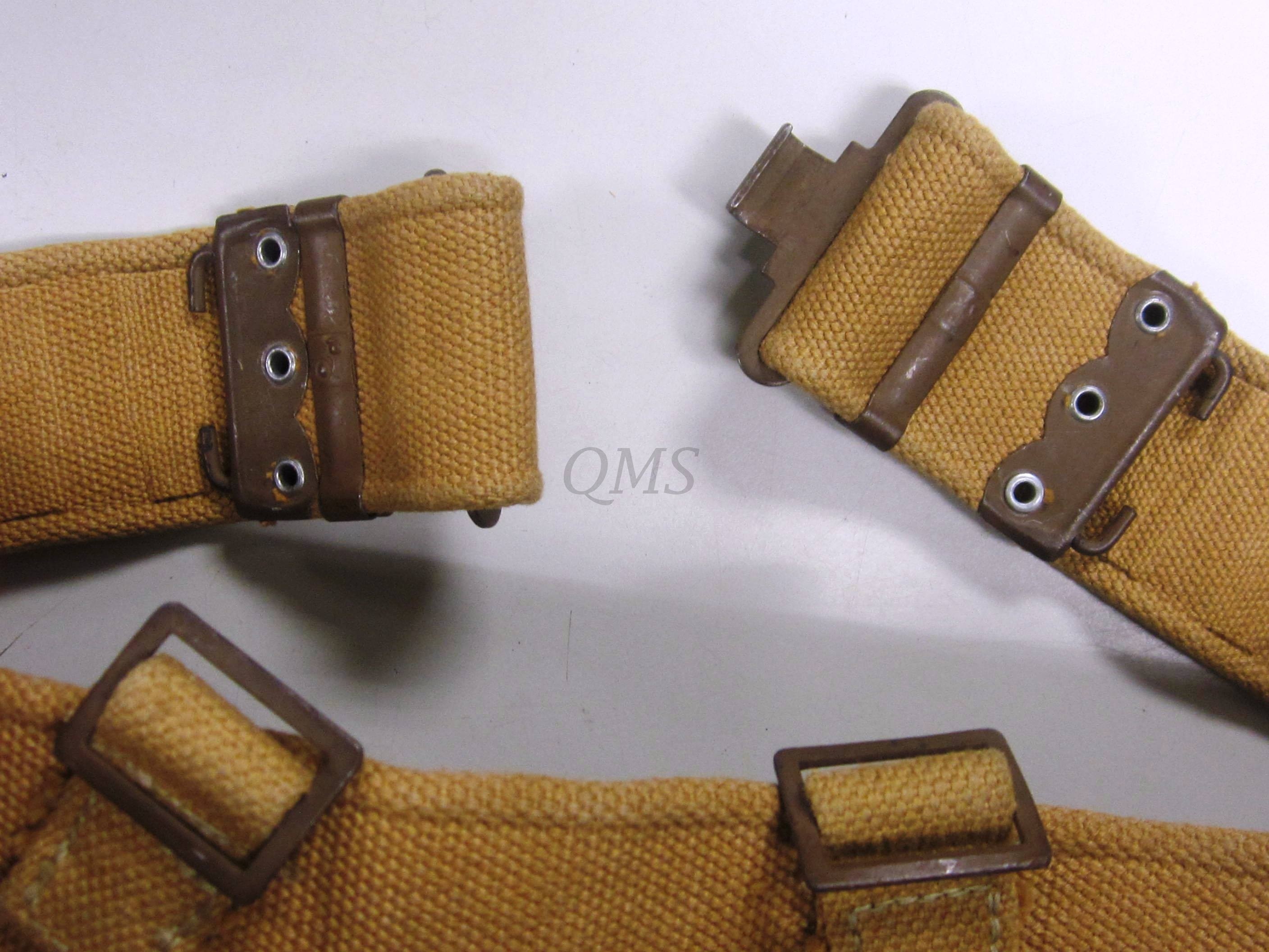 P37 webbing pistol belt CANADA 1943