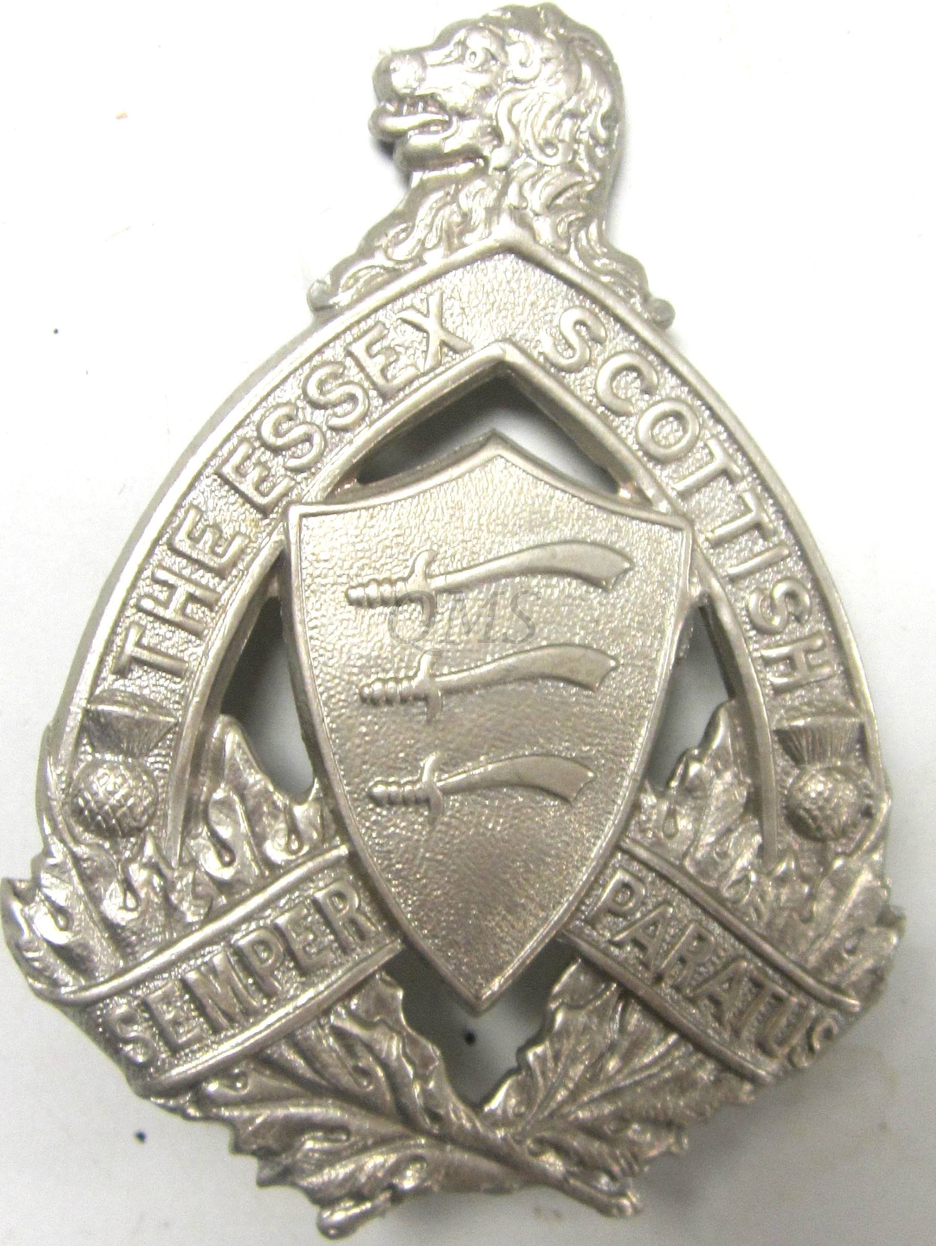 Cap badge Essex Scottish Regiment , 2nd Canadian Infantry Division