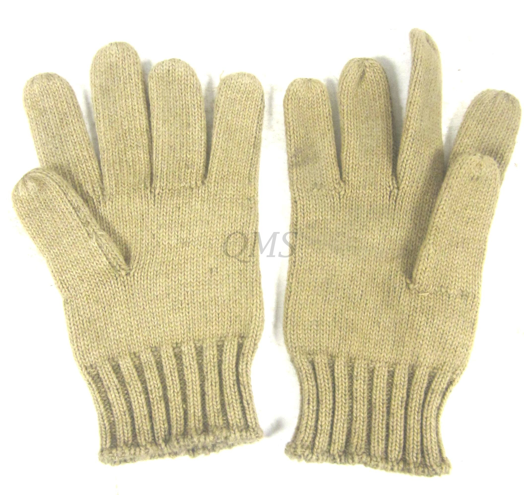 Gloves wool 5 fingers WW2