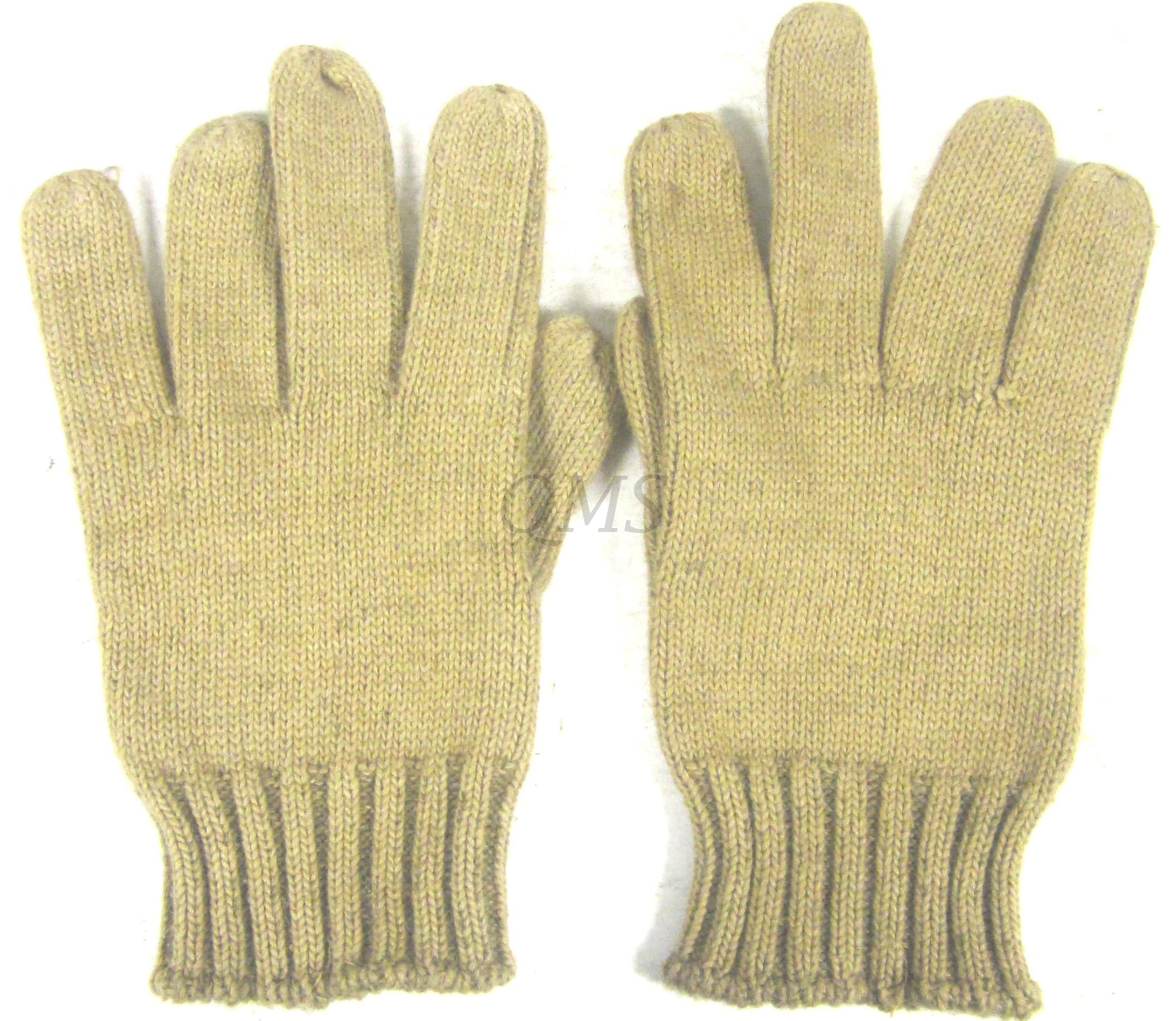 Gloves wool 5 fingers WW2