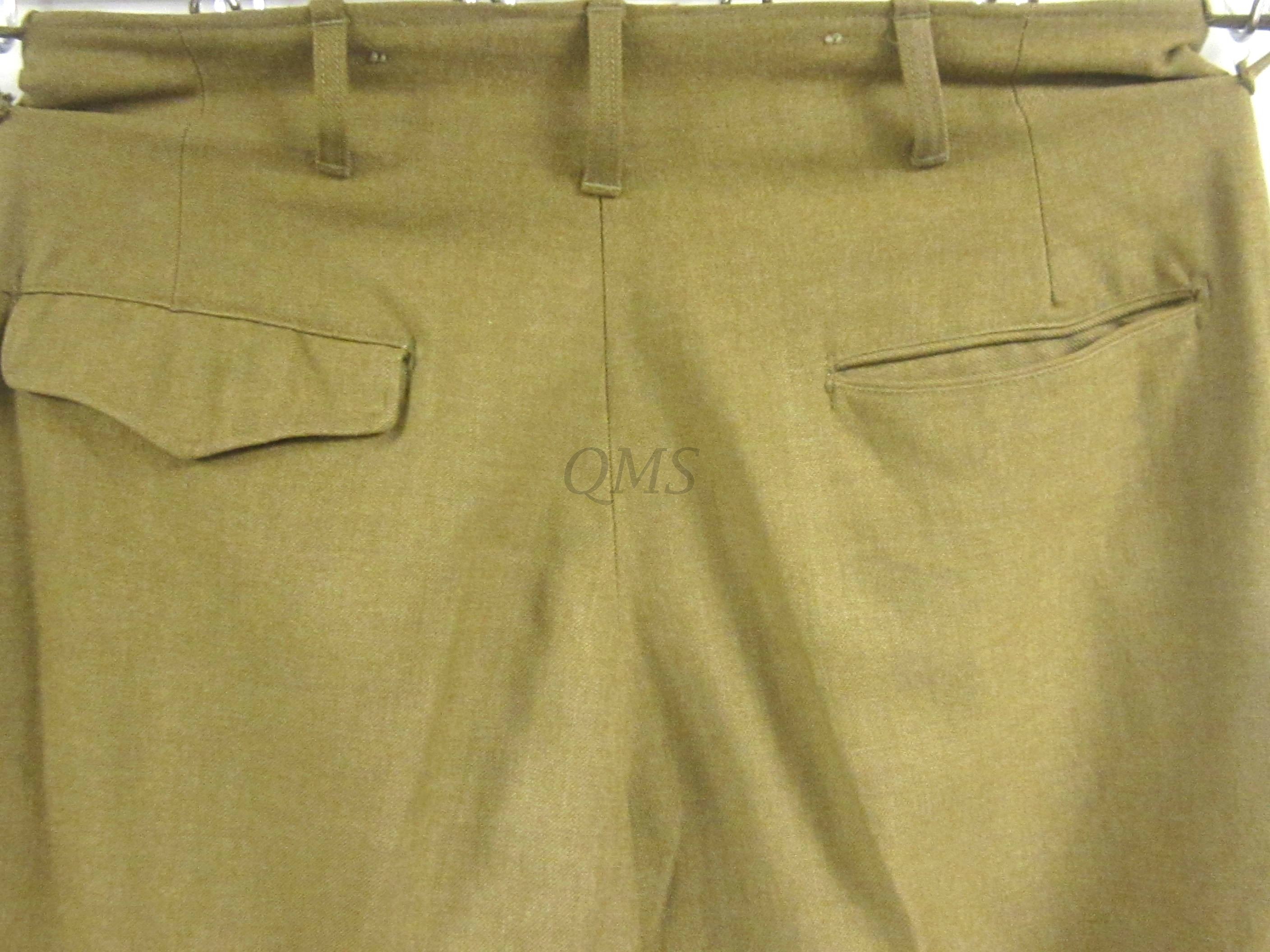 Class A four pocket dress tunic with P37 pants and Oversea s cap 101 ...