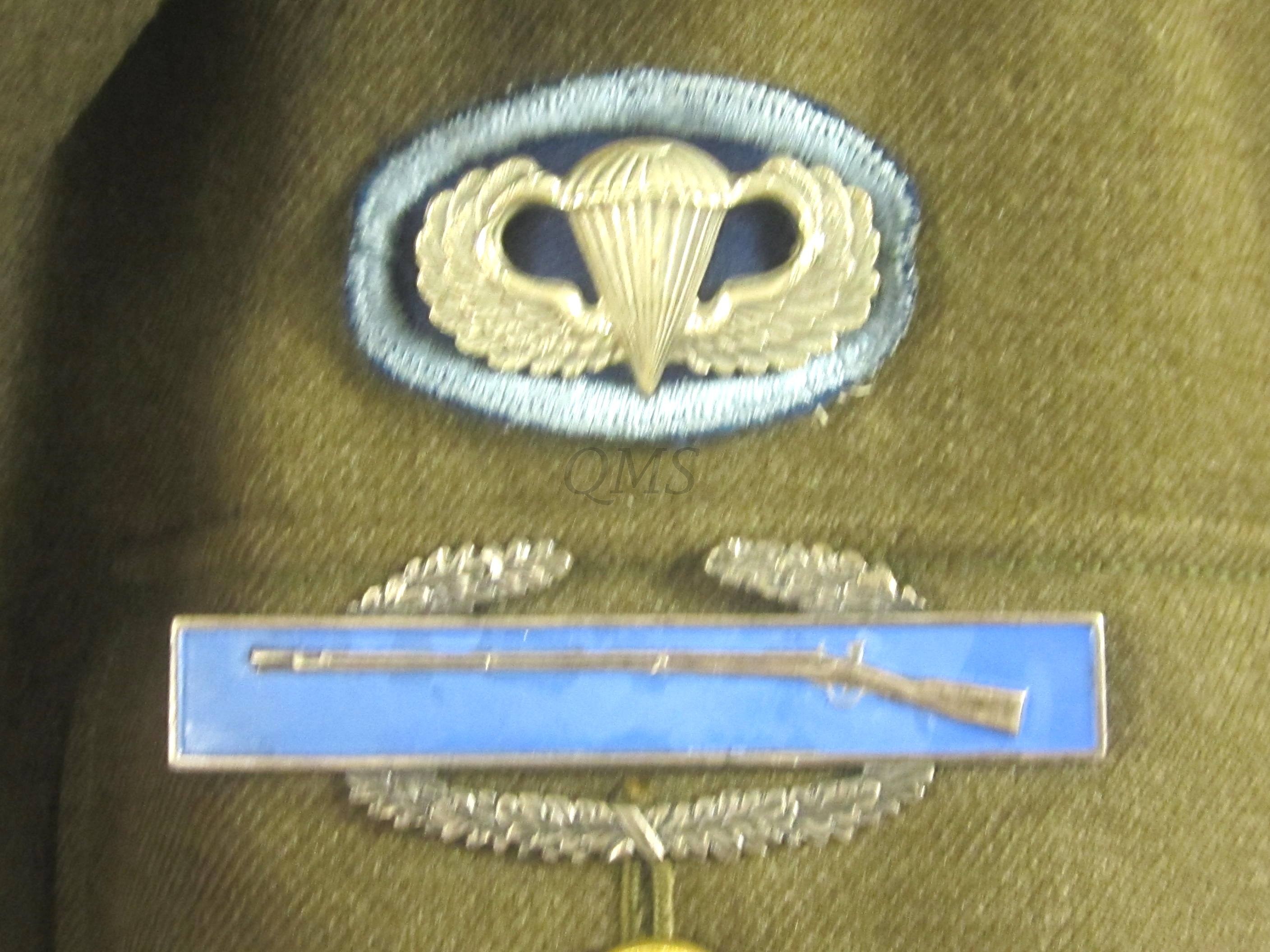 Class A four pocket dress tunic with P37 pants and Oversea s cap 101 ...