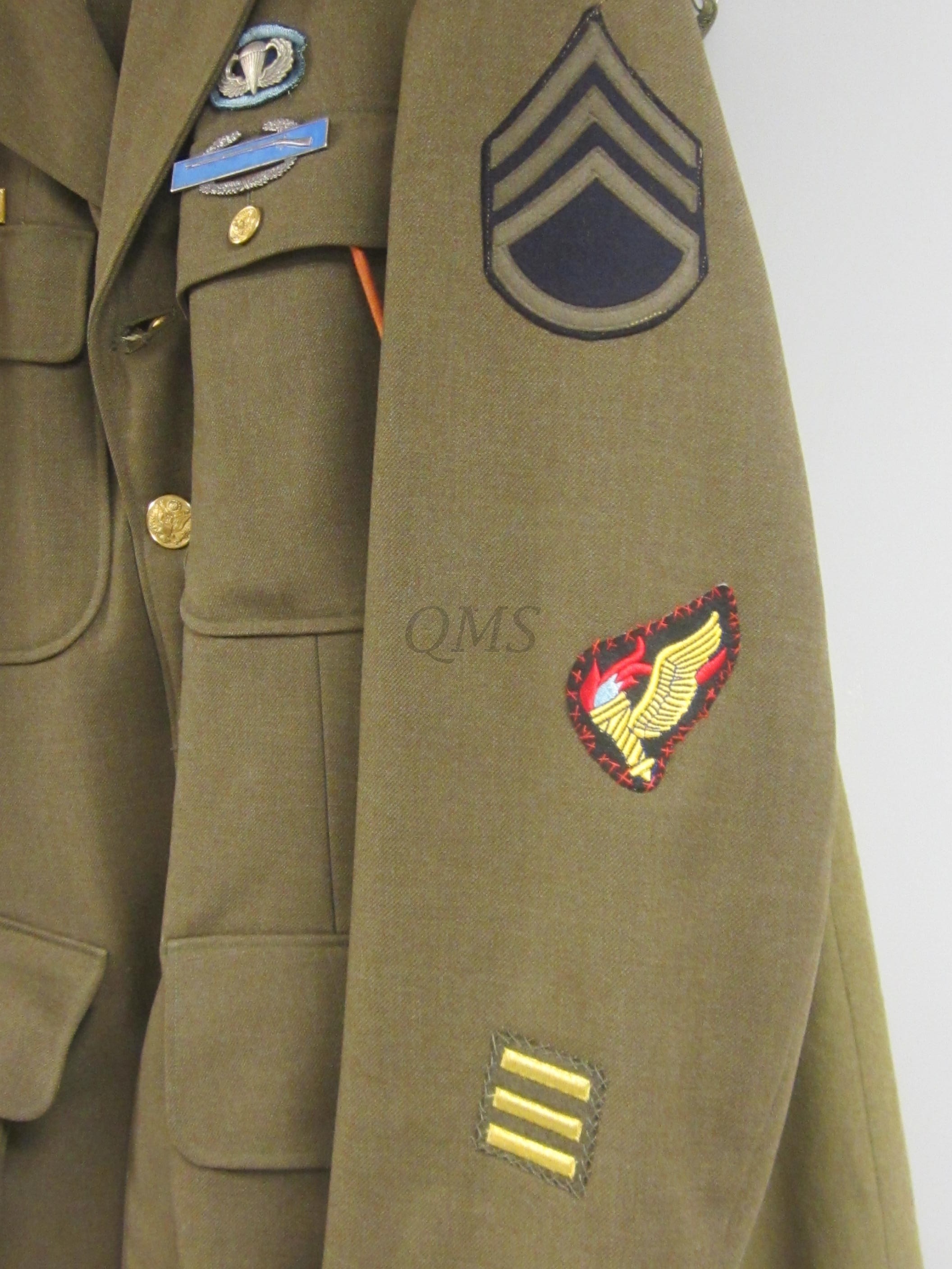 Class A four pocket dress tunic with P37 pants and Oversea s cap 101 ...