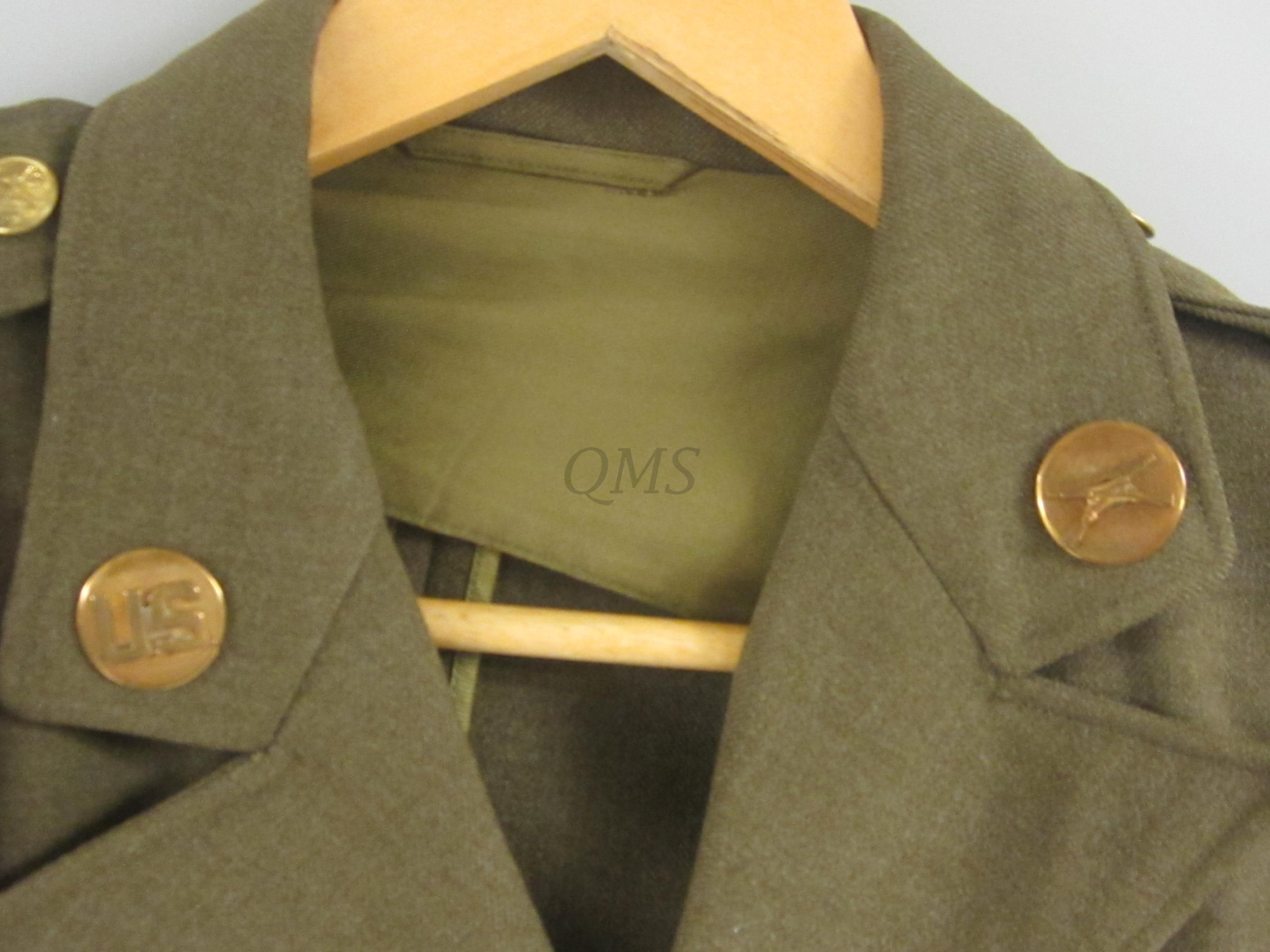 Class A four pocket dress tunic with P37 pants and Oversea s cap 101 ...