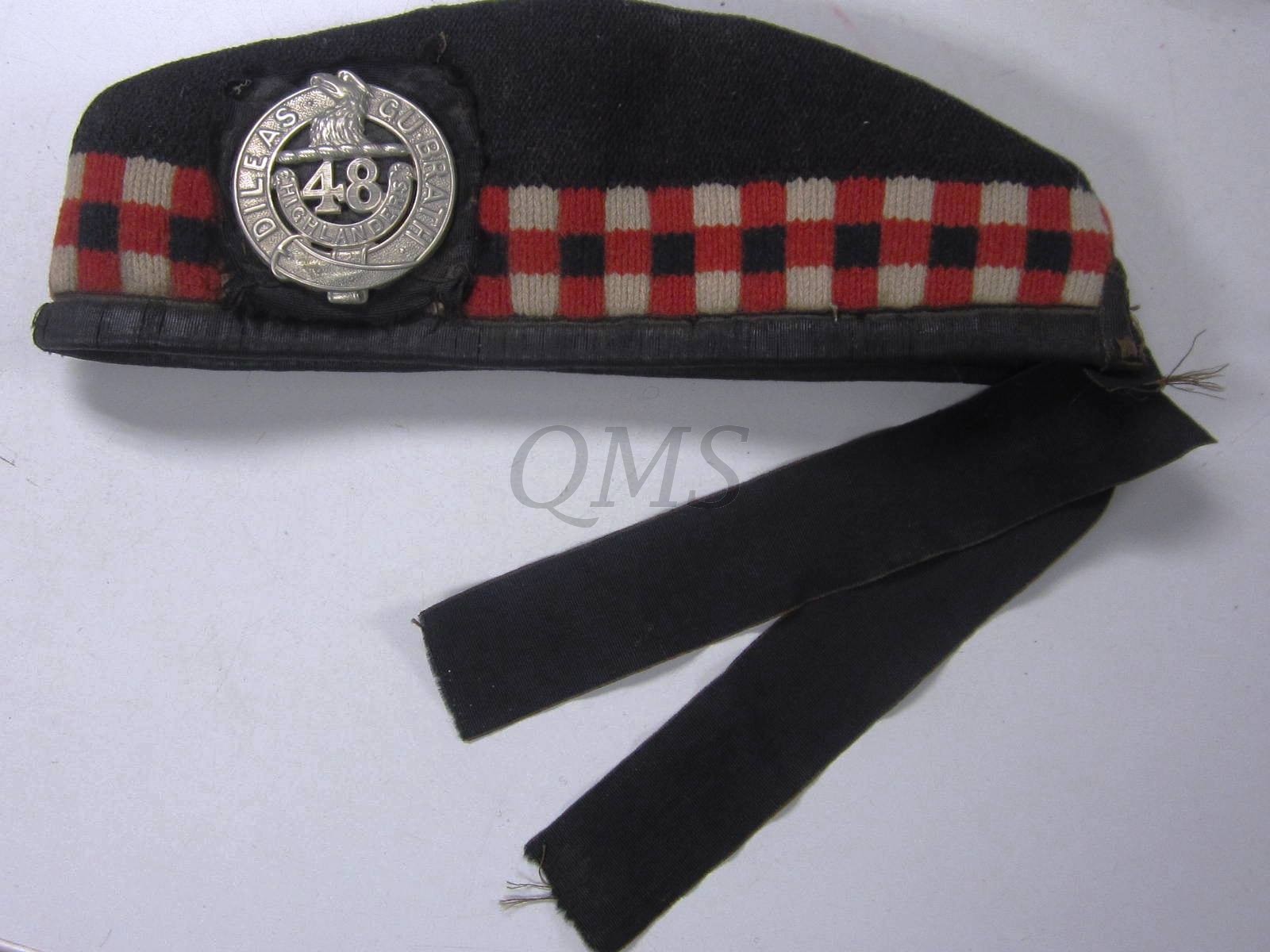 Battledress jacket with kilt/cover and glengarry Staff sergeant 48th ...