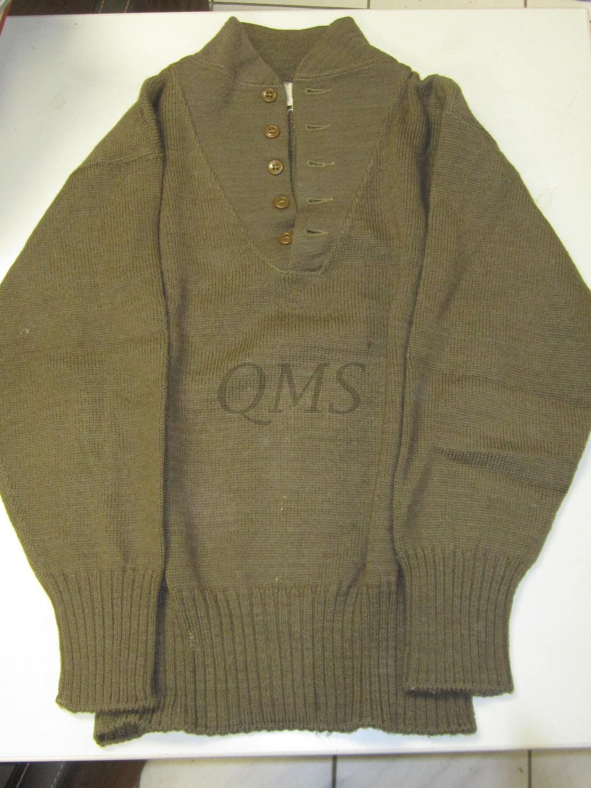 Sweater 5 button US Army WW2