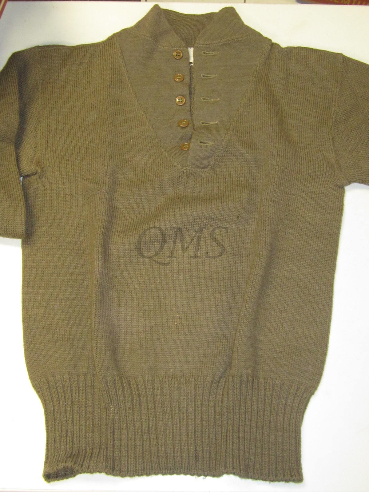 Sweater 5 button US Army WW2