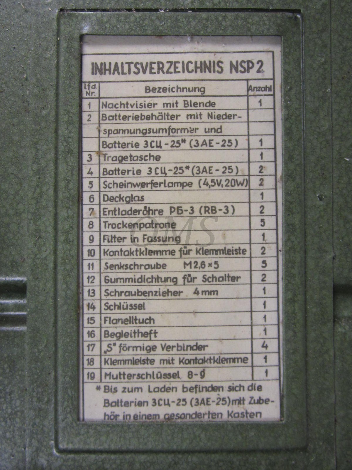 Polish NSP-2 night vision scope.