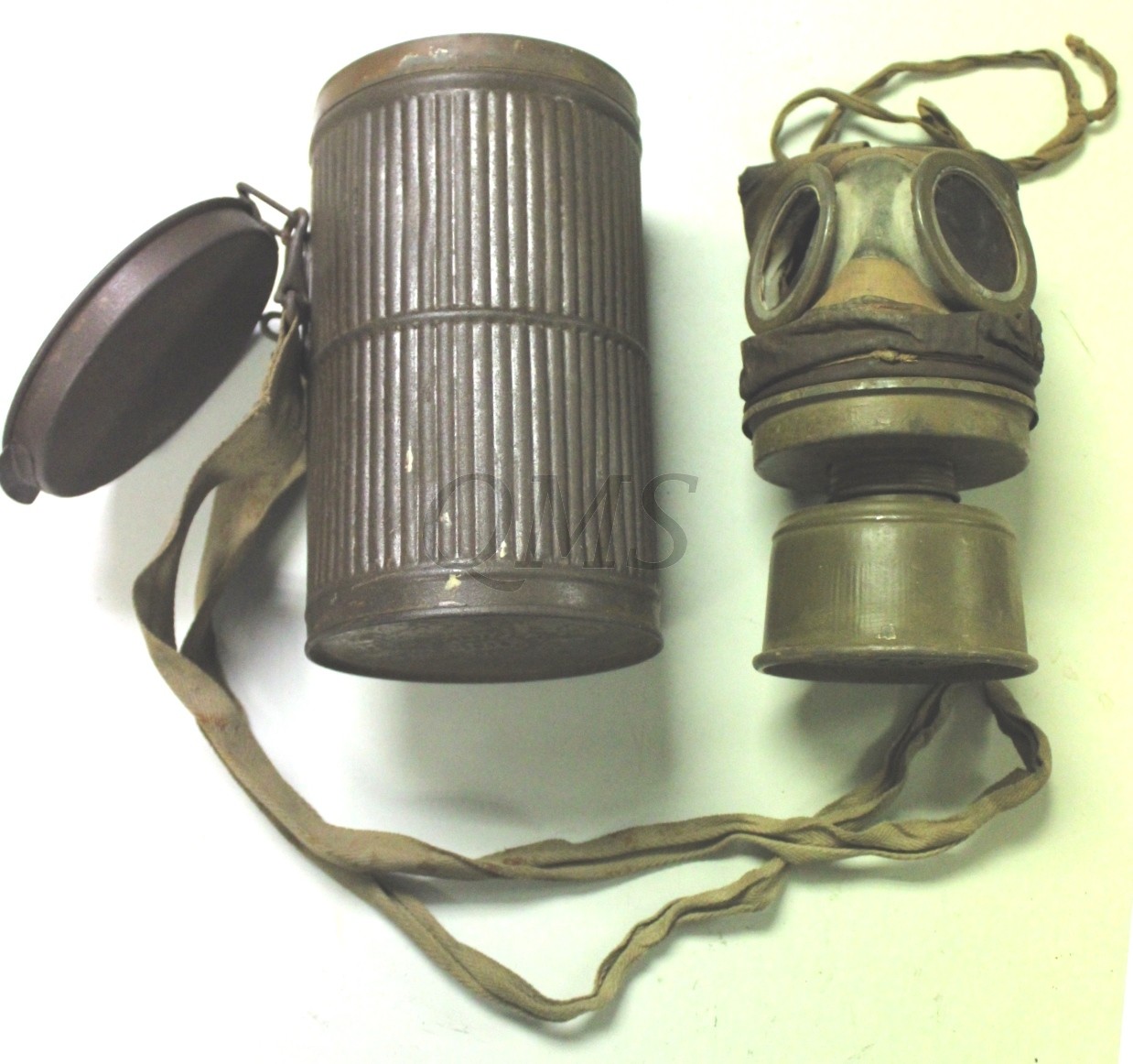 Gasmask with container ARS17 french Army WW1