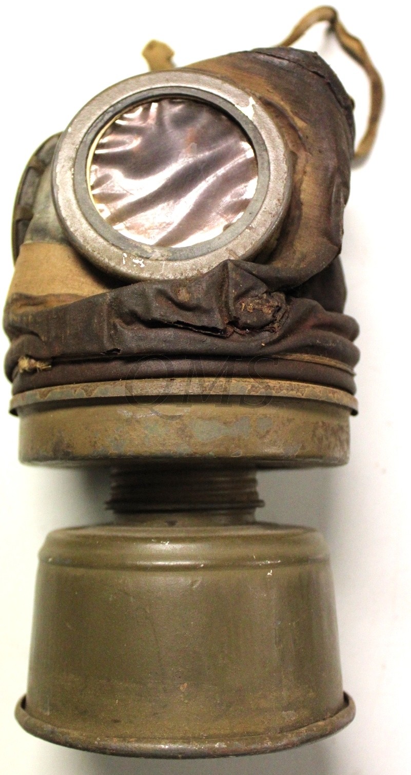 Gasmask with container ARS17 french Army WW1